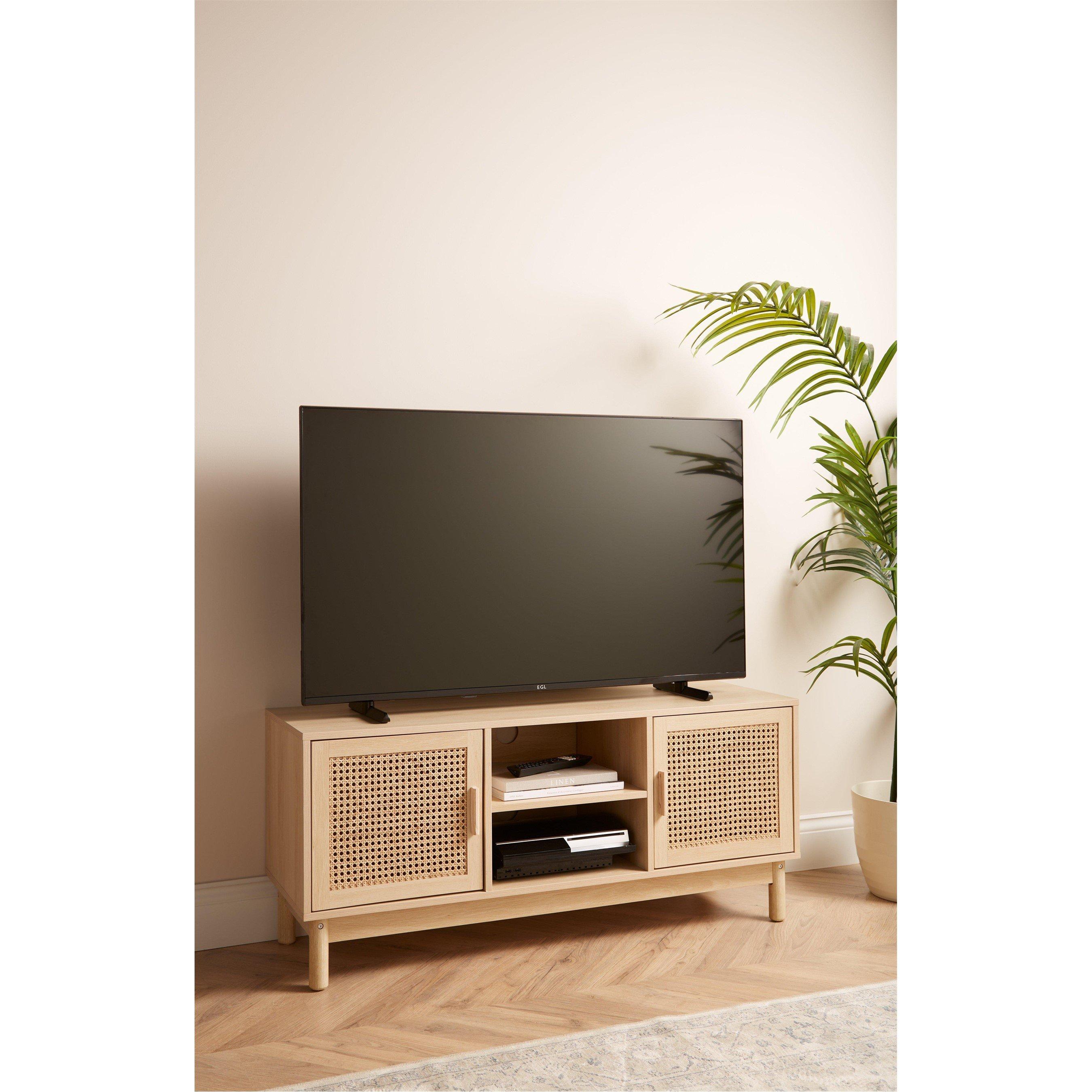 Homelife | Maya Rattan Fronted TV Unit | TV Stands | FRASERS