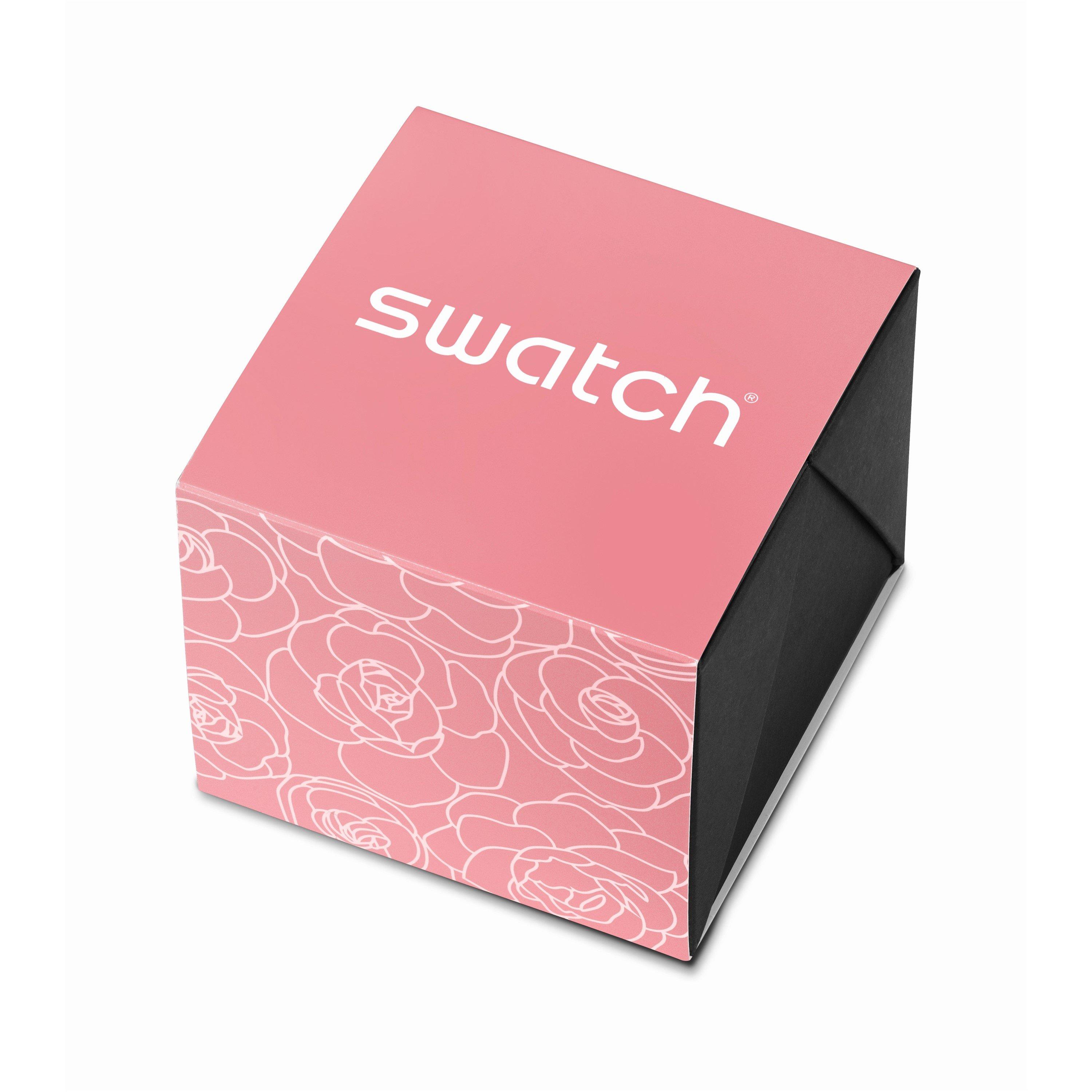 Swatch Adults Petal Charm Analogue Quartz Watch | USC