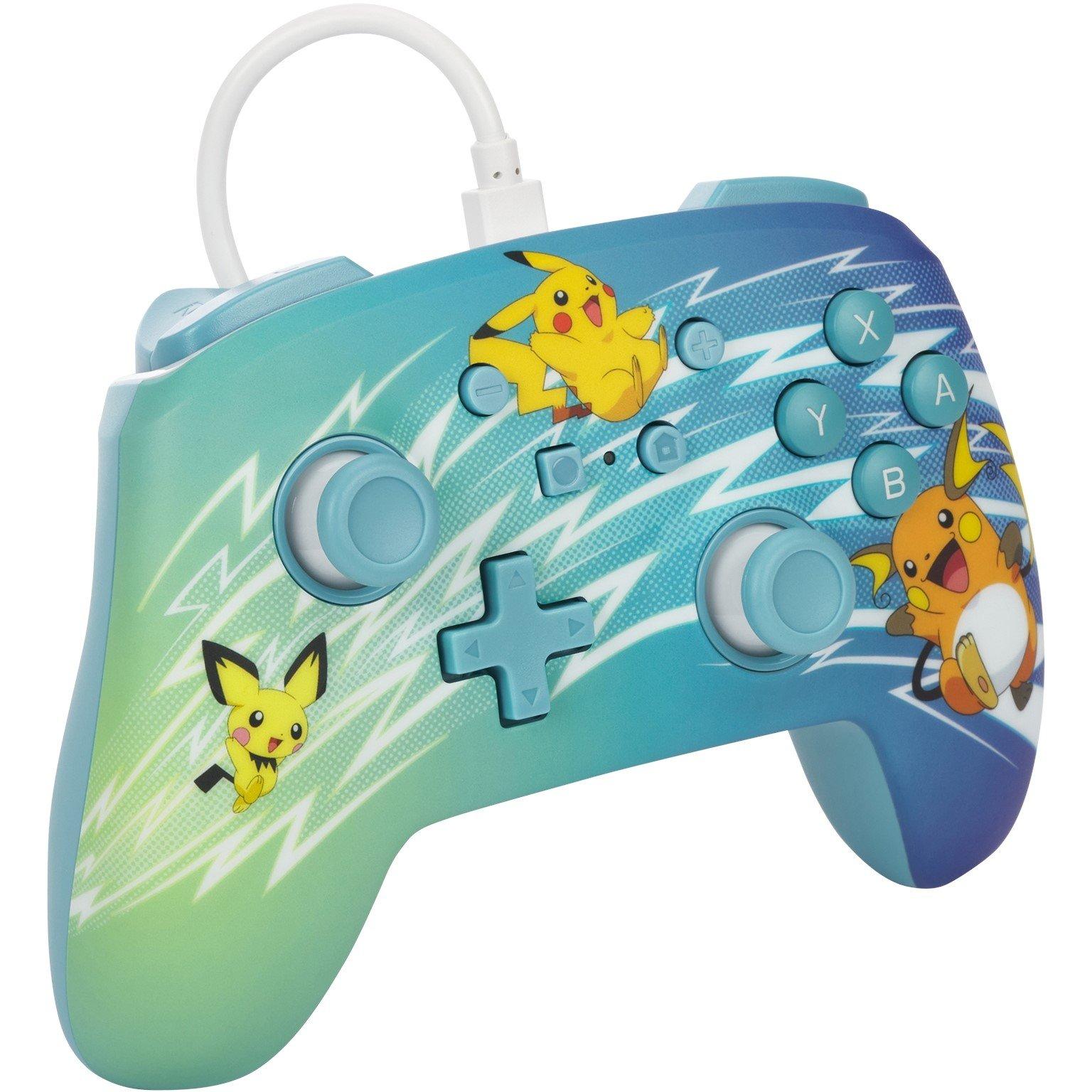 PowerA | Enhanced Wired Controller for Nintendo Switch - Pikachu ...