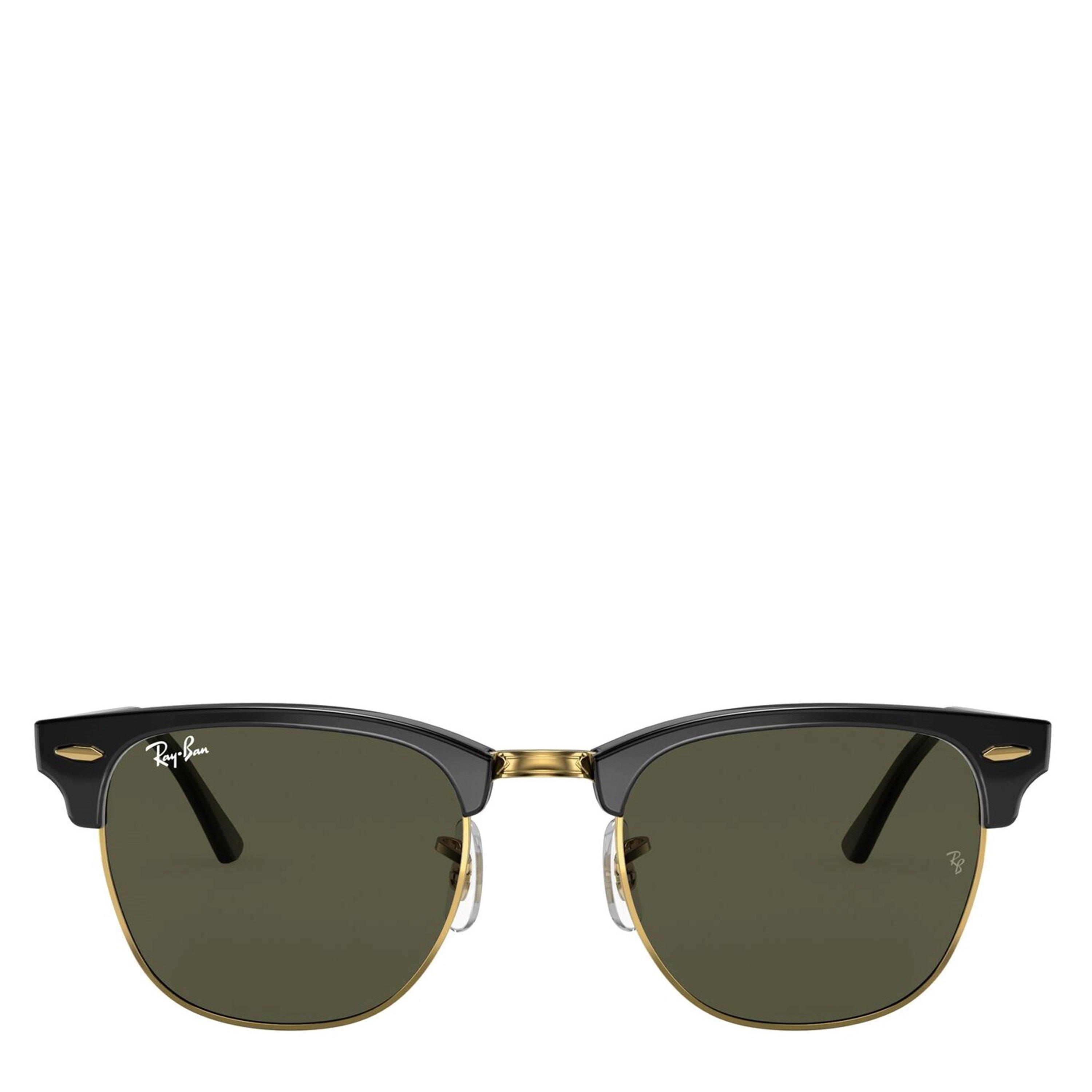 Ray Ban Men's Metal Clubmaster Sunglasses | Flannels