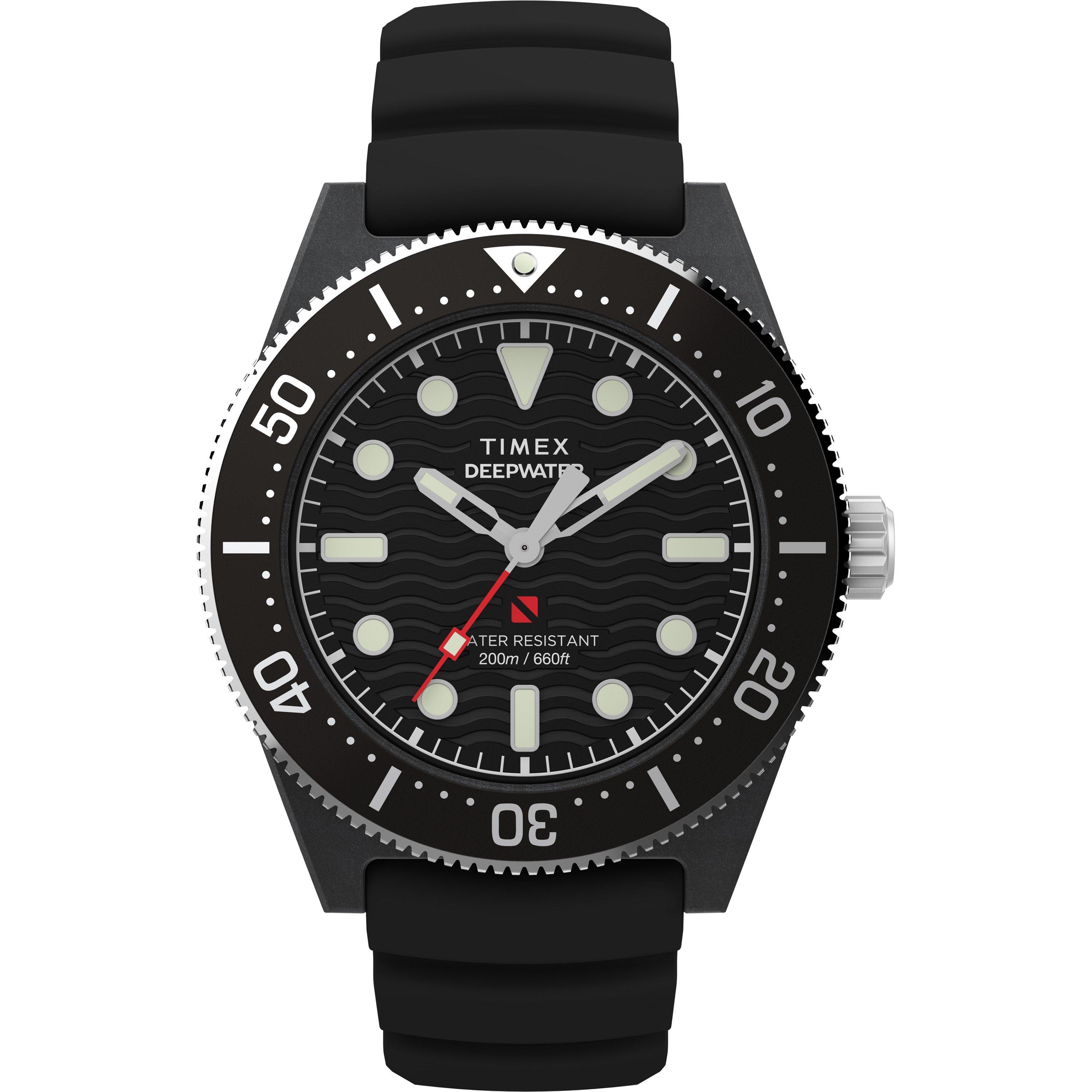 Timex Men's Deep Water Meridian Water Resistant Analogue Quartz Watch | USC