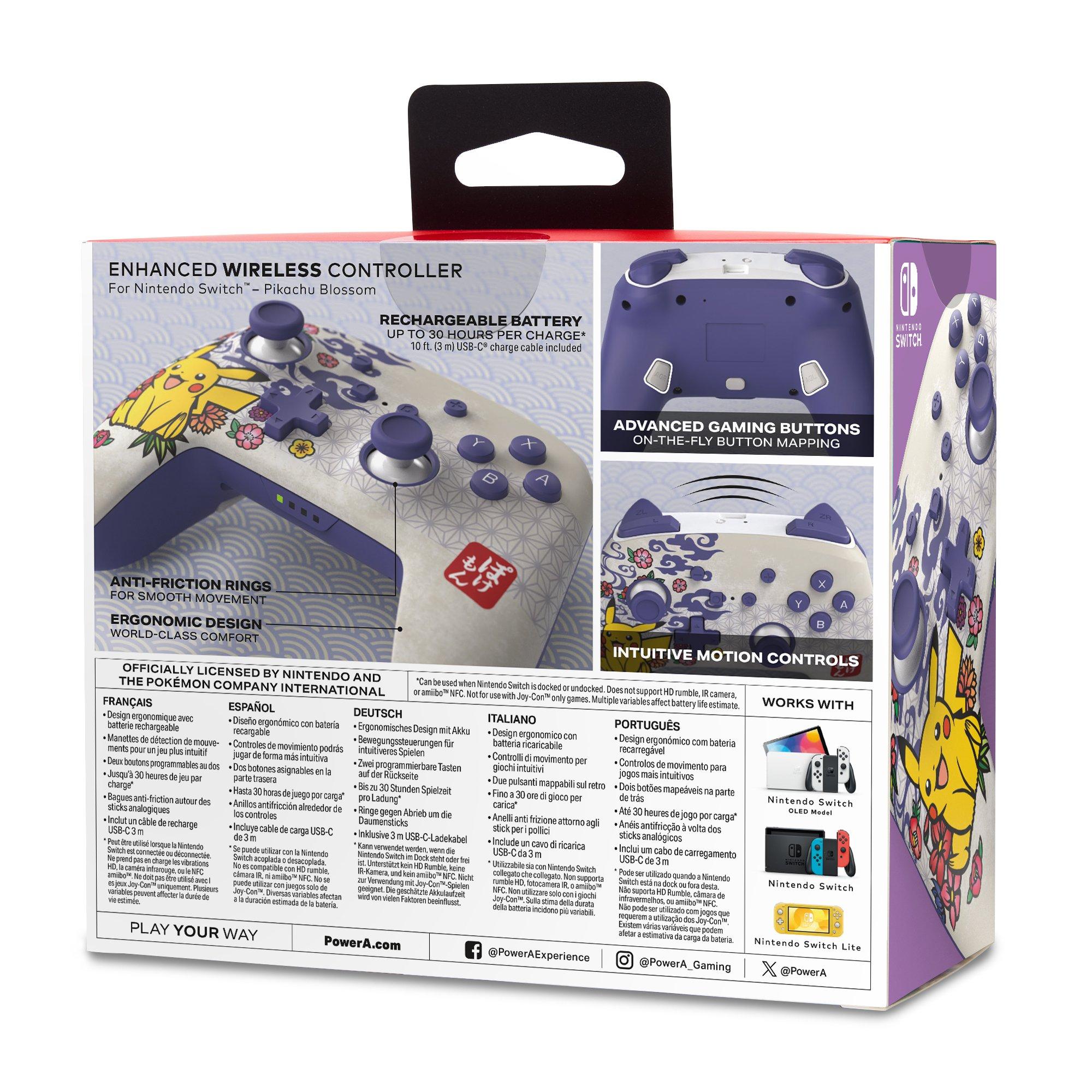 PowerA | Enhanced Wireless Controller for Nintendo Switch - Pokémon ...