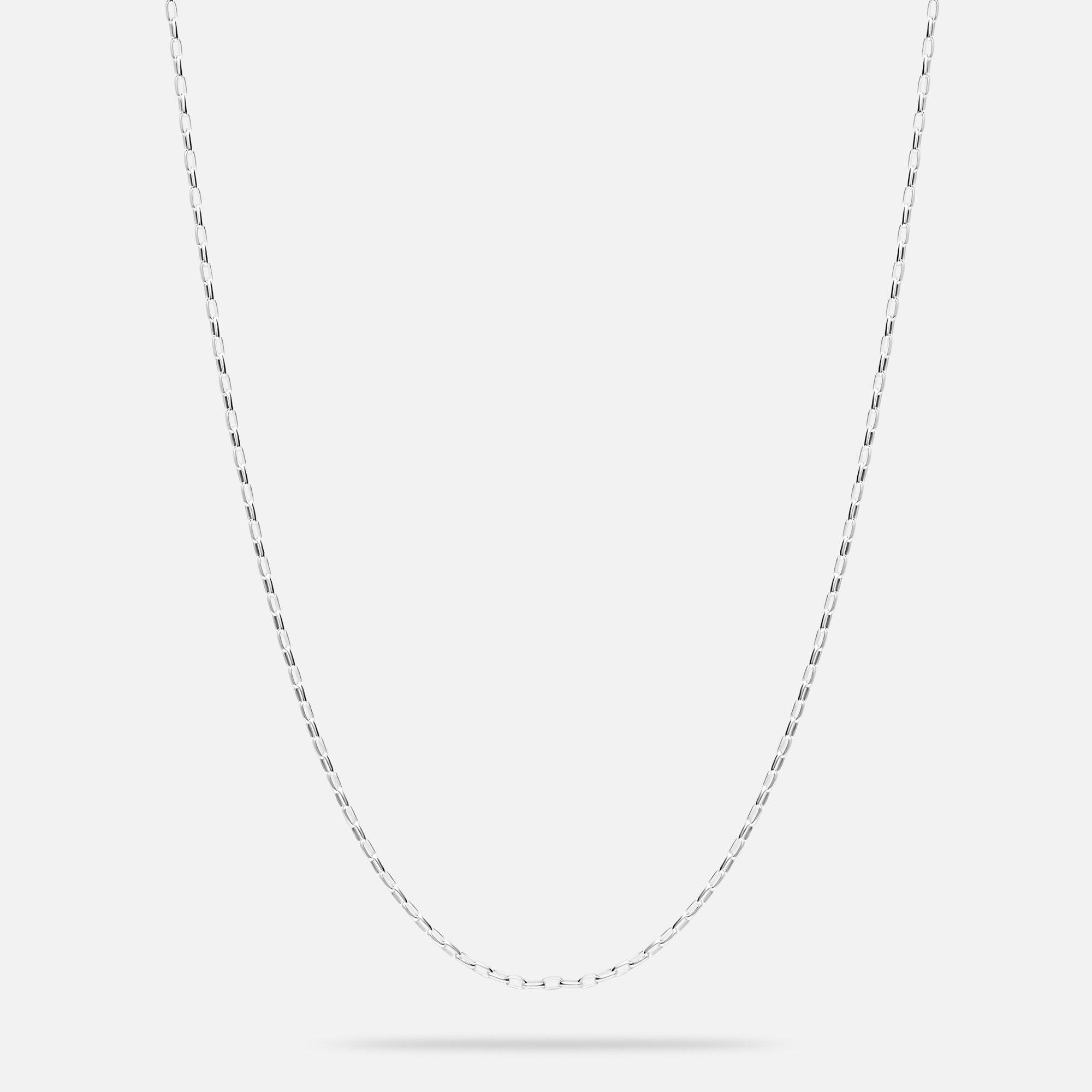 Common Lines | Italian Cable Sterling Silver Chain Necklace | Chain ...