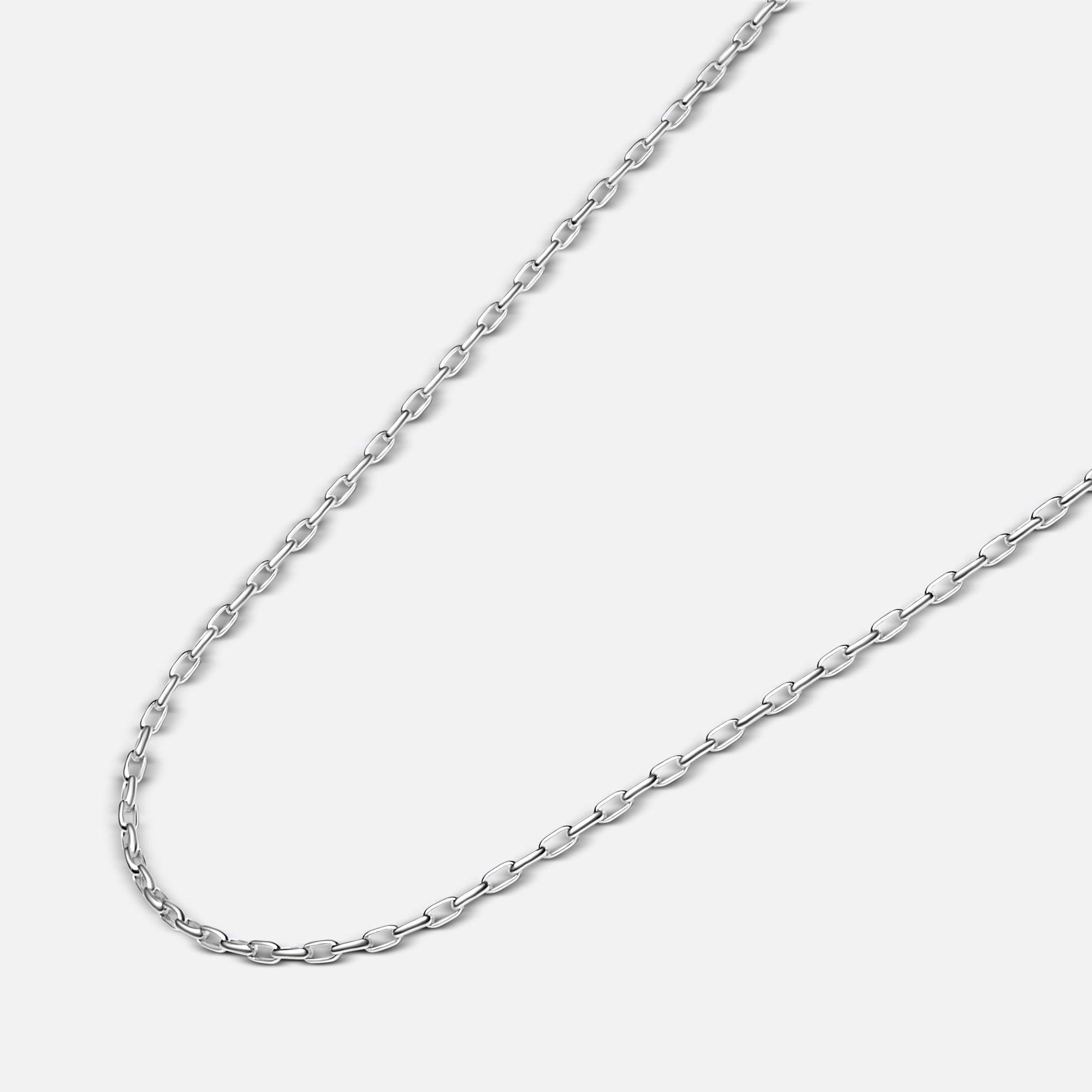 Common Lines | Italian Cable Sterling Silver Chain Necklace | Chain ...