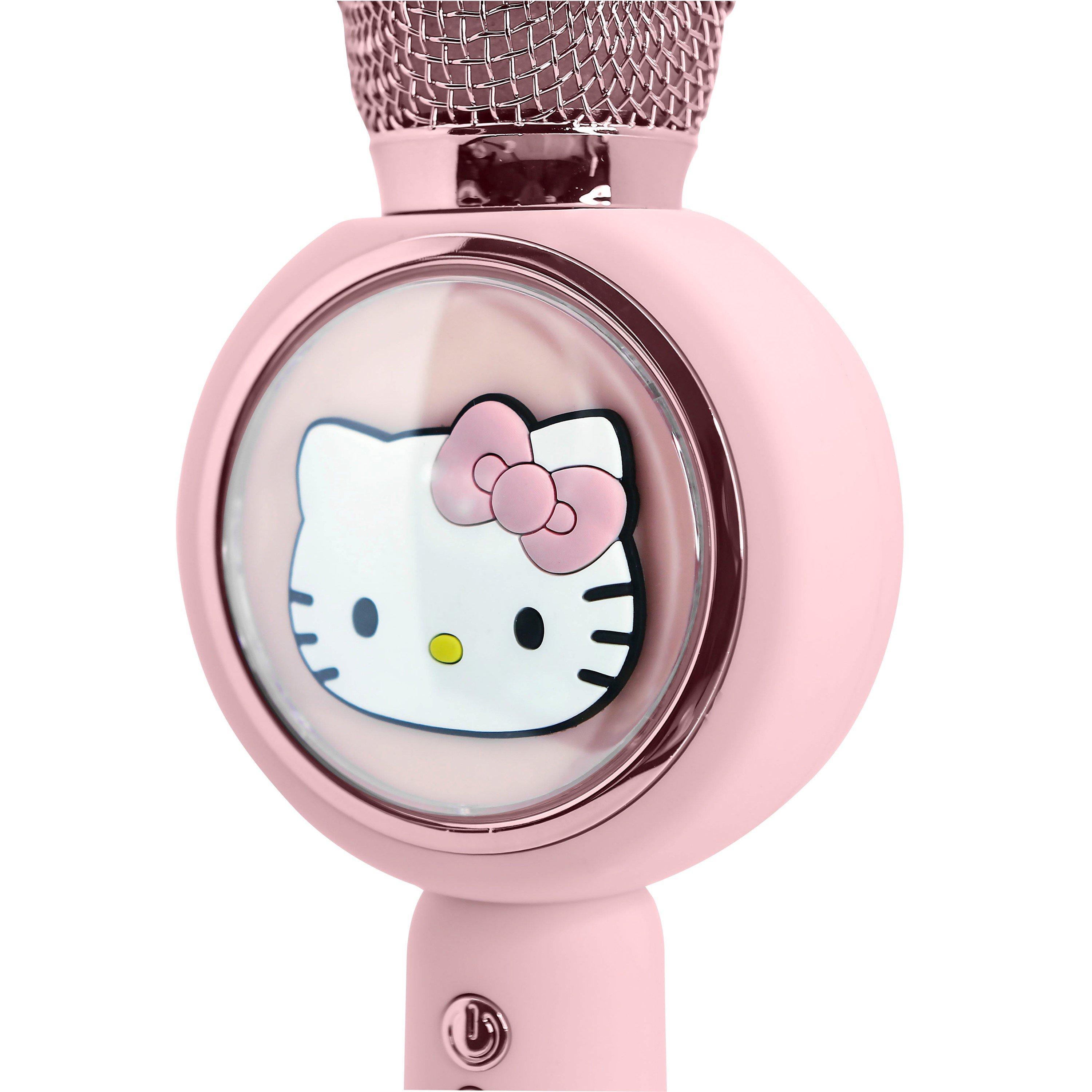 OTL | Hello Kitty PopSing LED Light Up Karaoke Microphone | Speakers ...