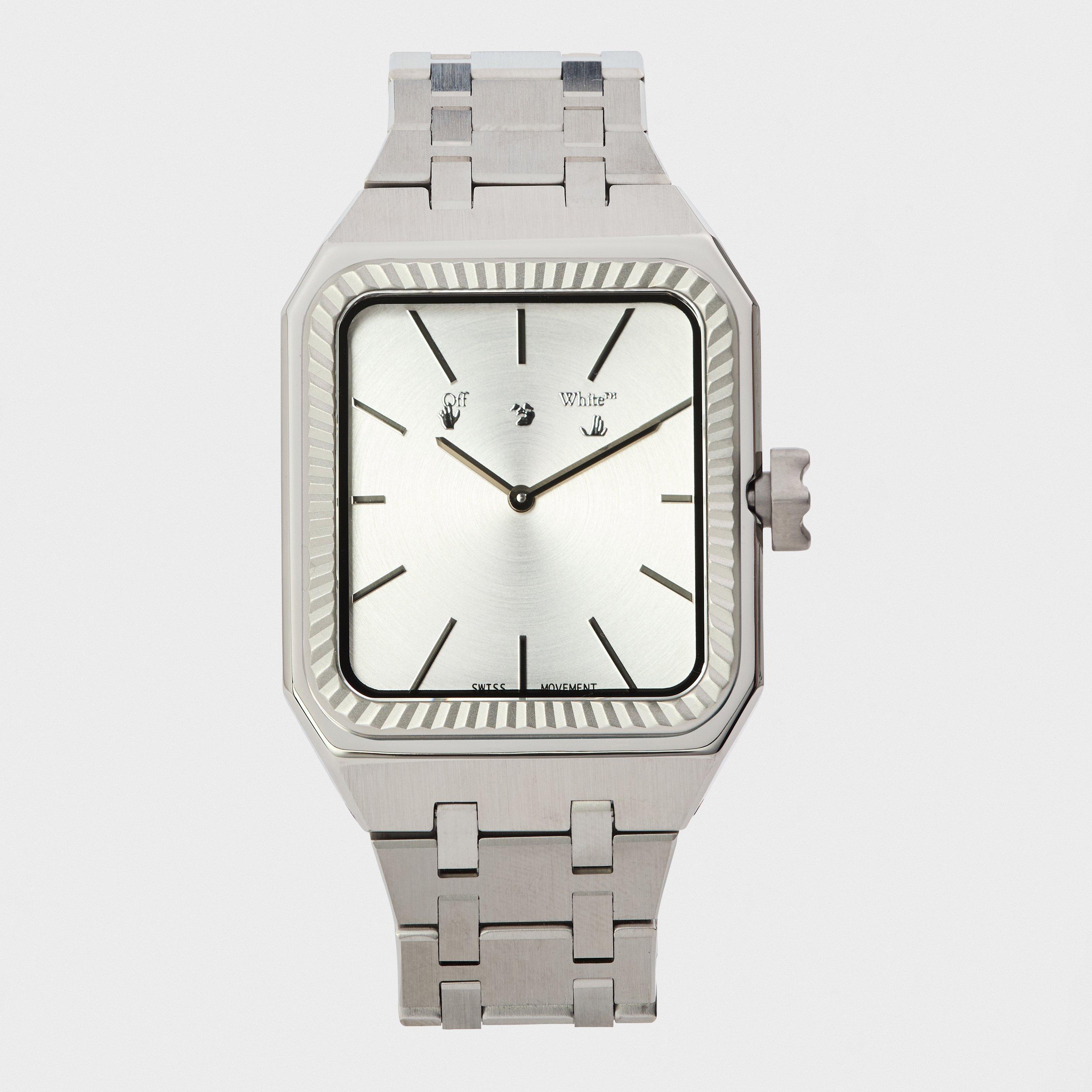 Off White | Square Frame Quartz Watch | Analogue Quartz Watches ...