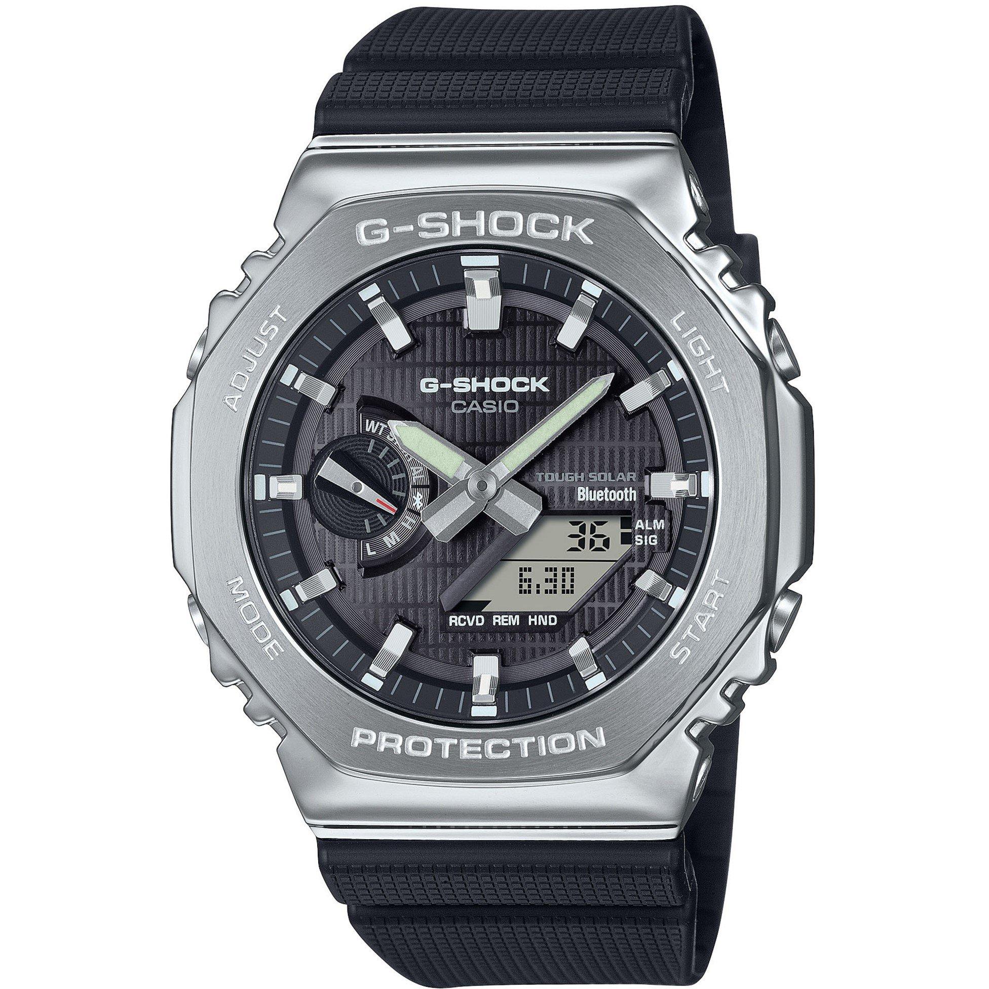 G Shock Lifestyle Men's Bluetooth Solar Stainless Steel Digital Watch | USC