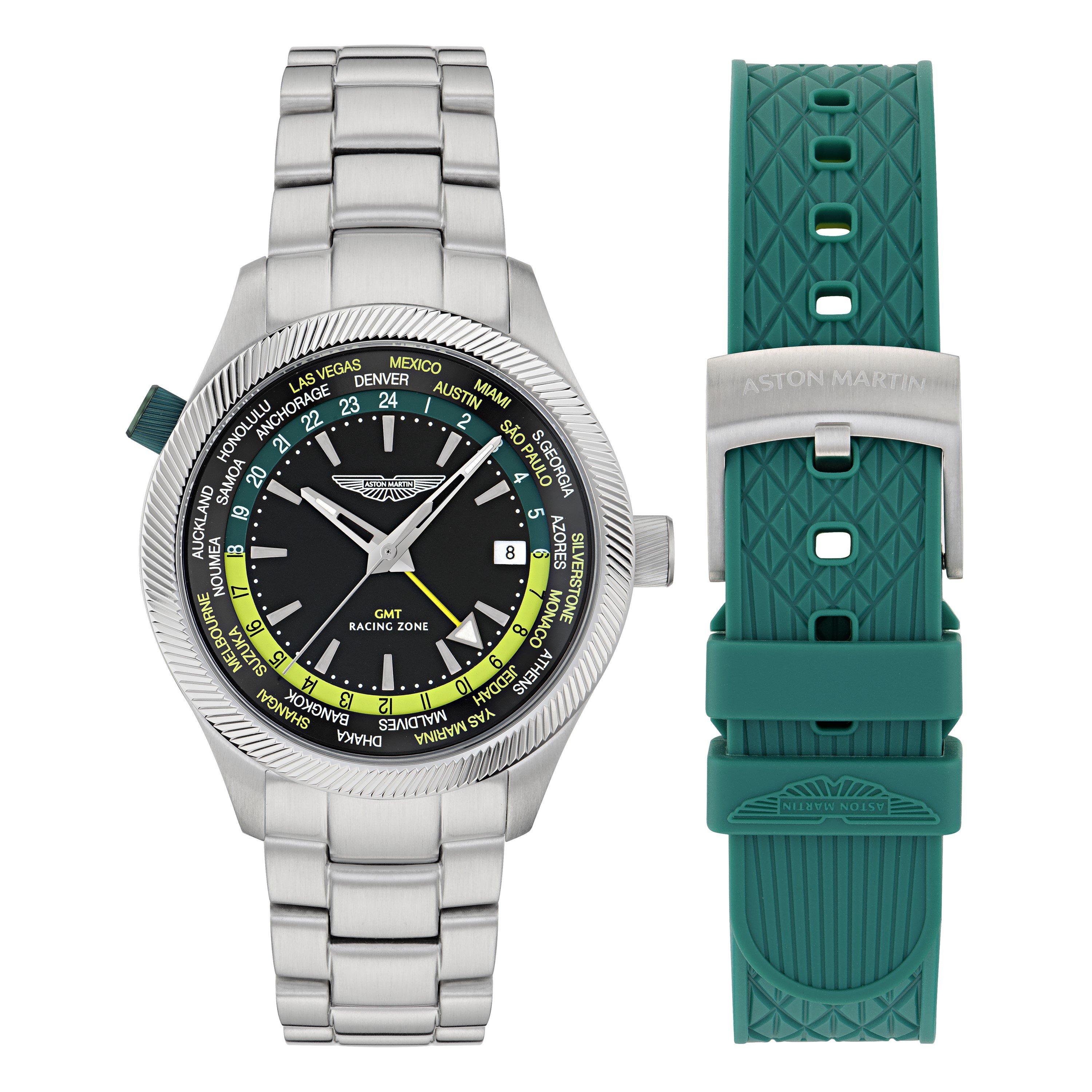 Aston Martin Men's AMR GMT Racing Analogue Quartz Watch | USC