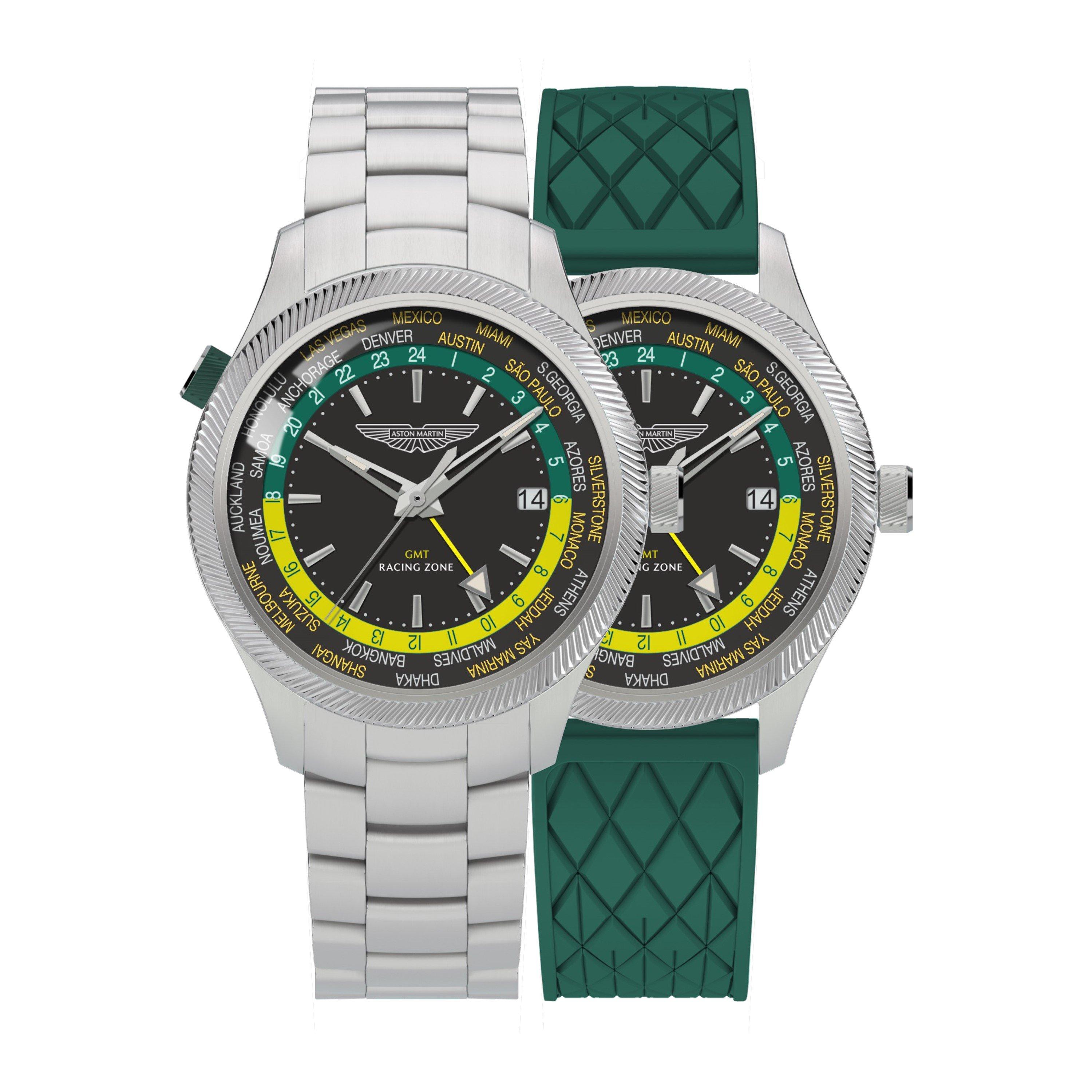 Aston Martin Men's AMR GMT Racing Analogue Quartz Watch | USC