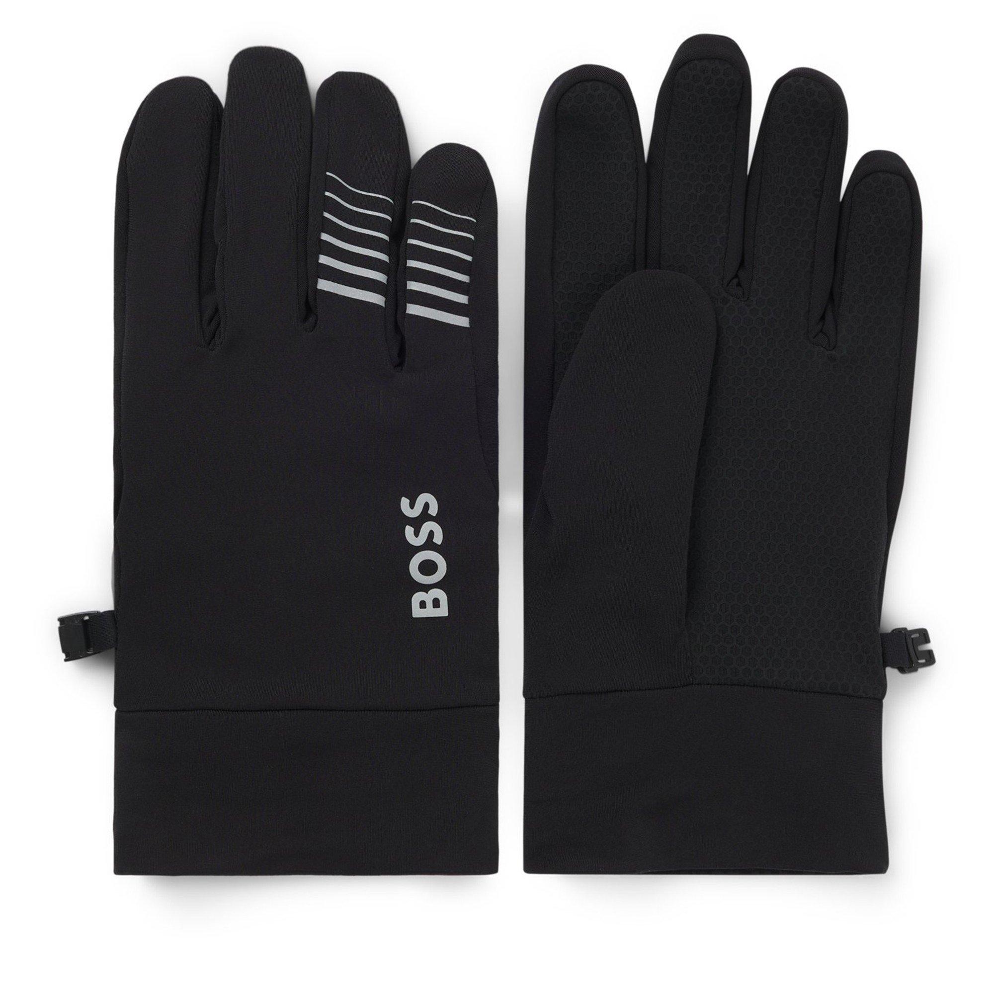 Boss Boss Running-Gloves-4 10275569 01 | Sports Direct