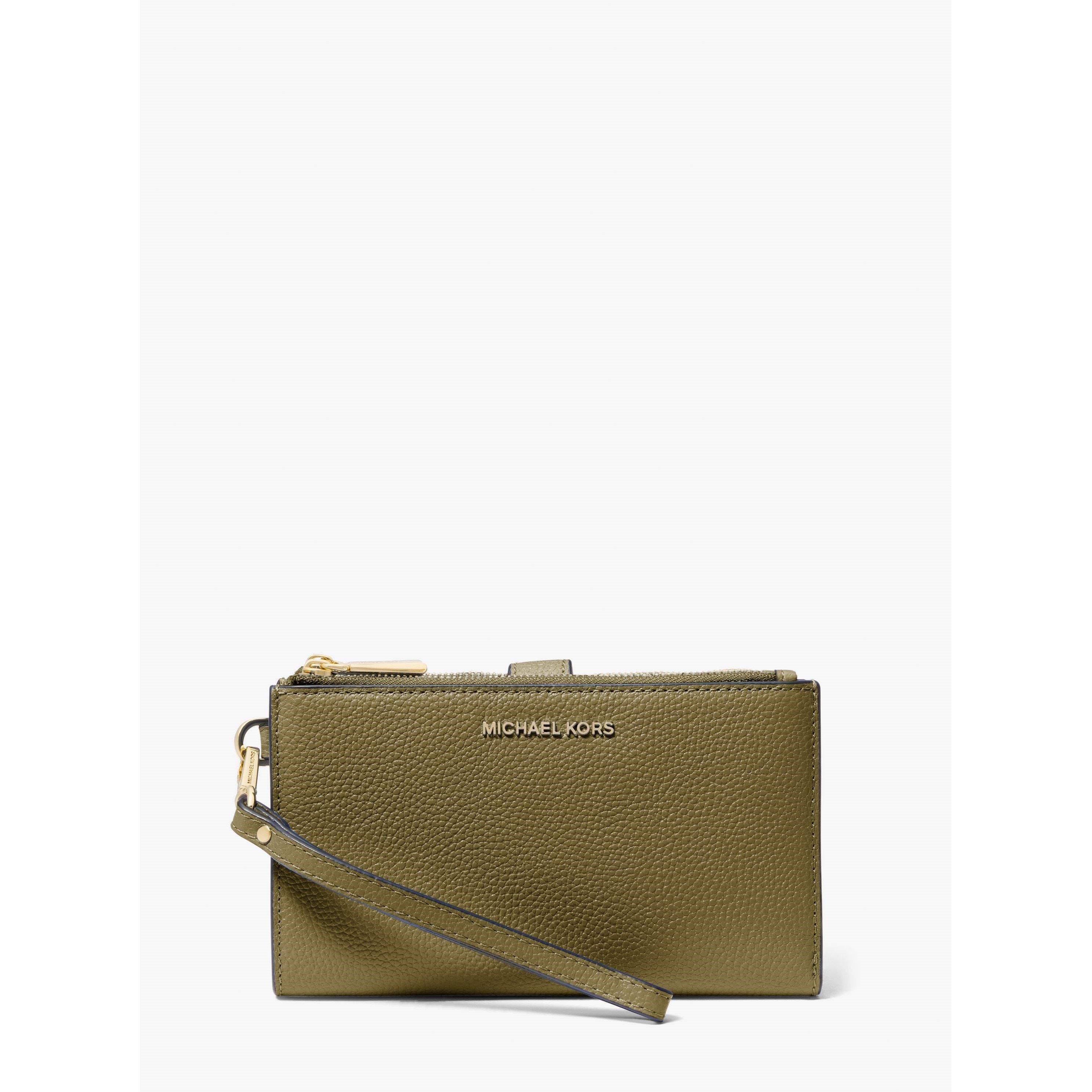 MICHAEL Michael Kors | Women's Double Zip Wristlet Wallet on Chain ...