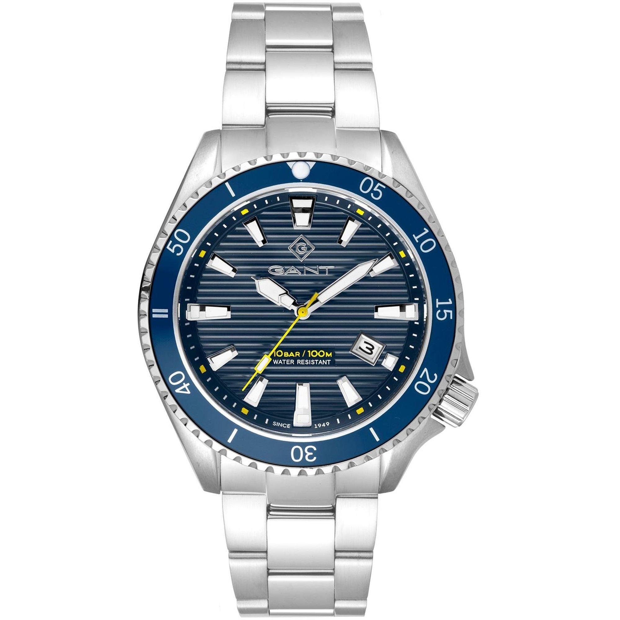 Gant Watches | Waterville Blue/blue-Metal Watch Analogue Watch ...
