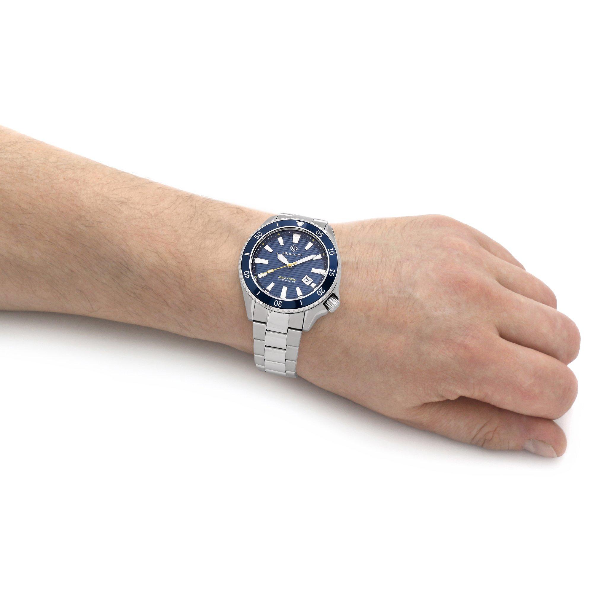 Gant Watches | Waterville Blue/blue-Metal Watch Analogue Watch ...