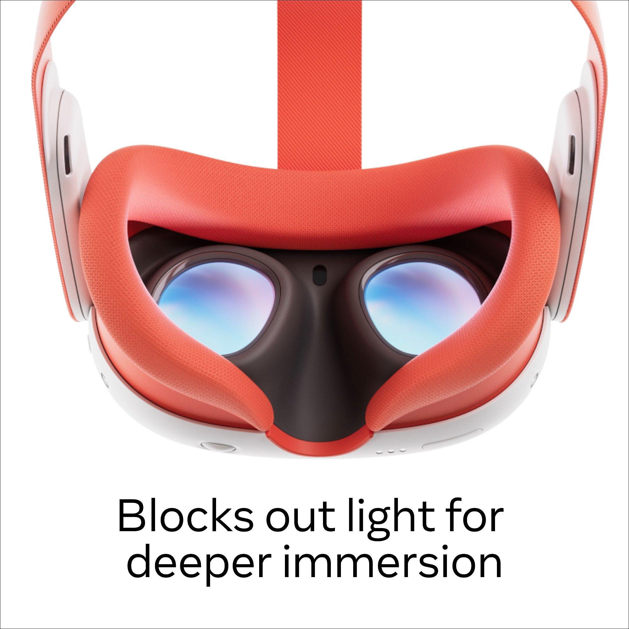 Meta Quest 3 Facial Interface & Headstrap - Orange | Sports Direct