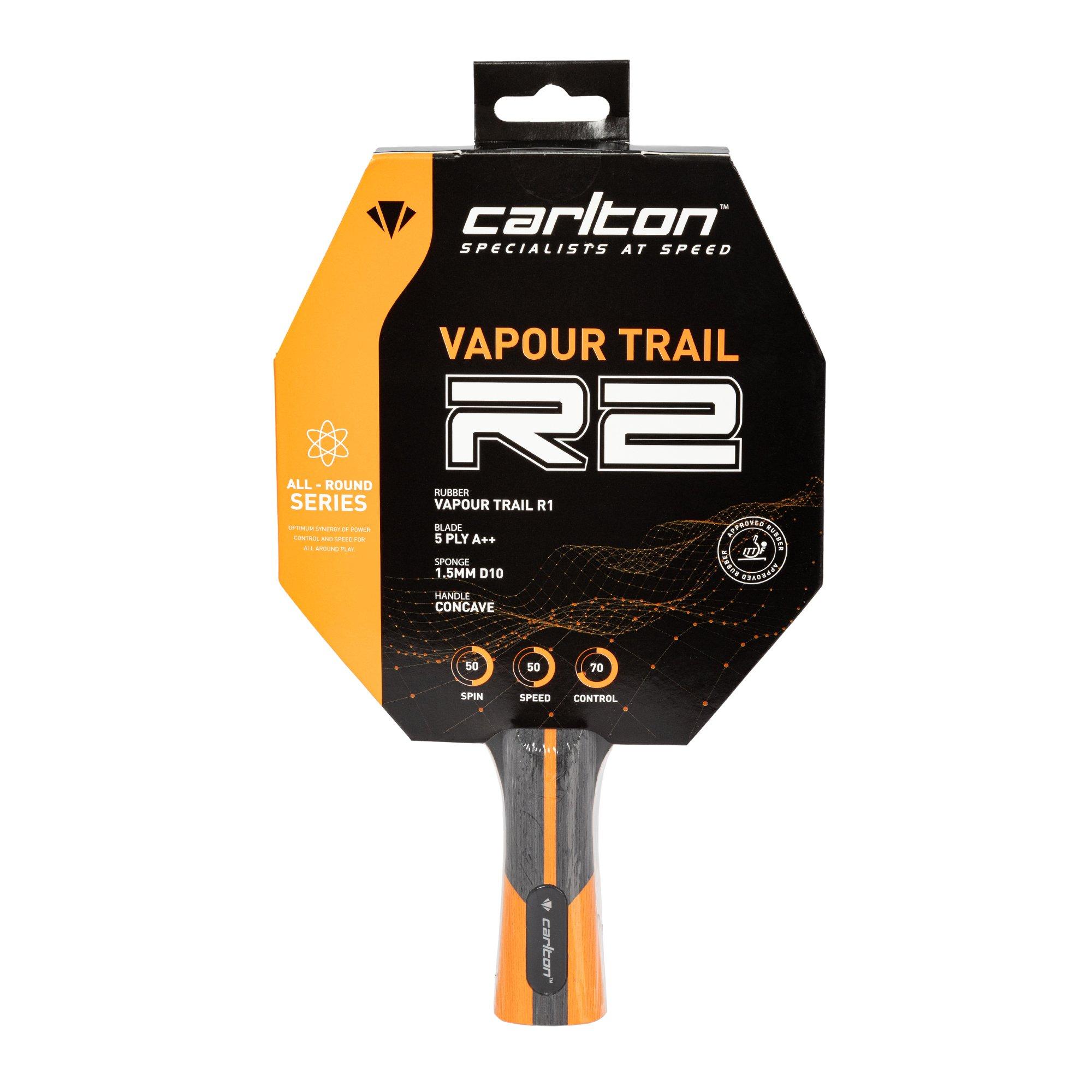 Carlton | Vapour Trail R2 Table Tennis Bat | Table Tennis Bats | Sports ...