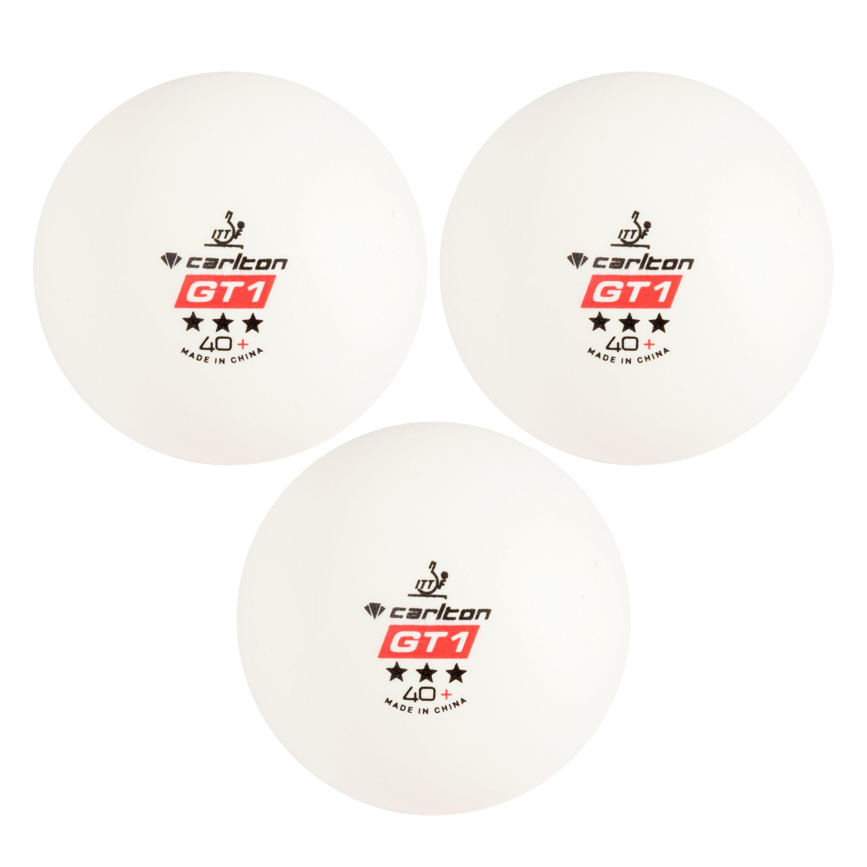 Carlton | GT1 3pk Table Tennis Balls Adults | Table Tennis Balls ...