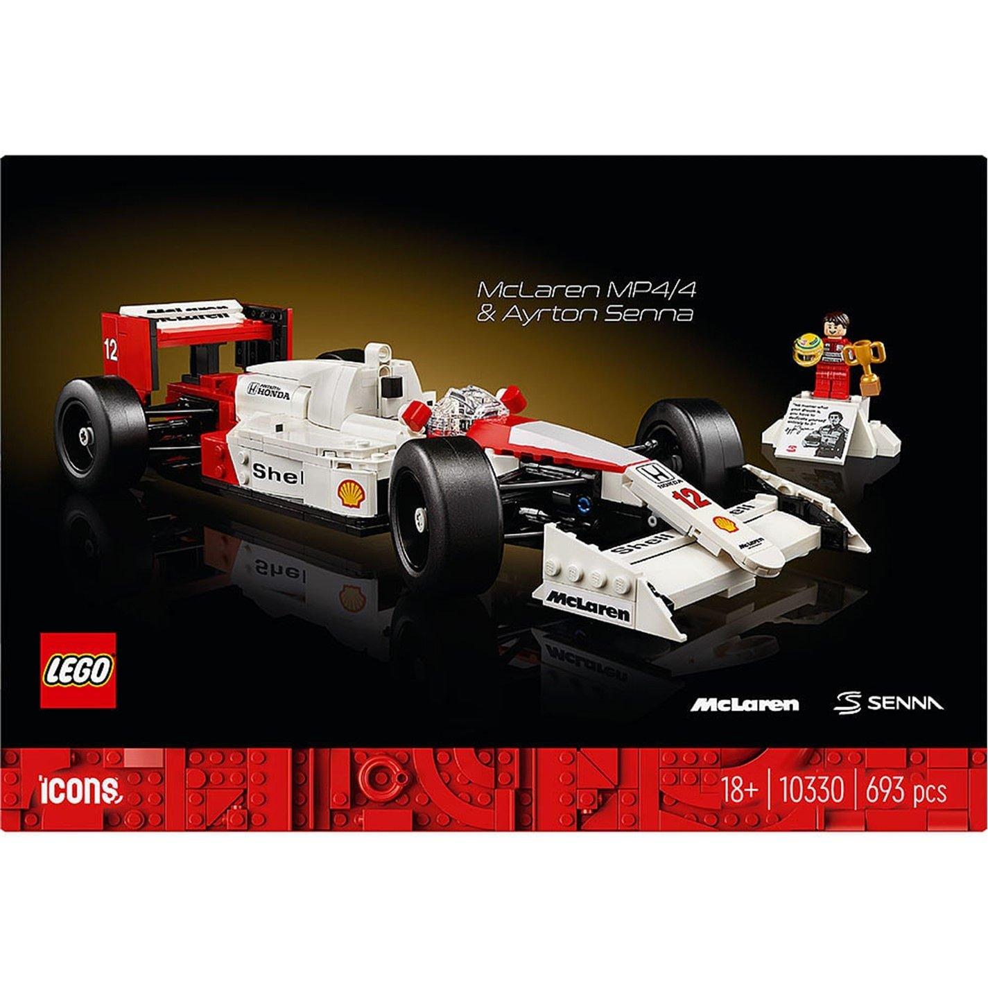 LEGO | Icons 10330 McLaren MP4/4 and Ayrton Senna | Lego | Sports Direct