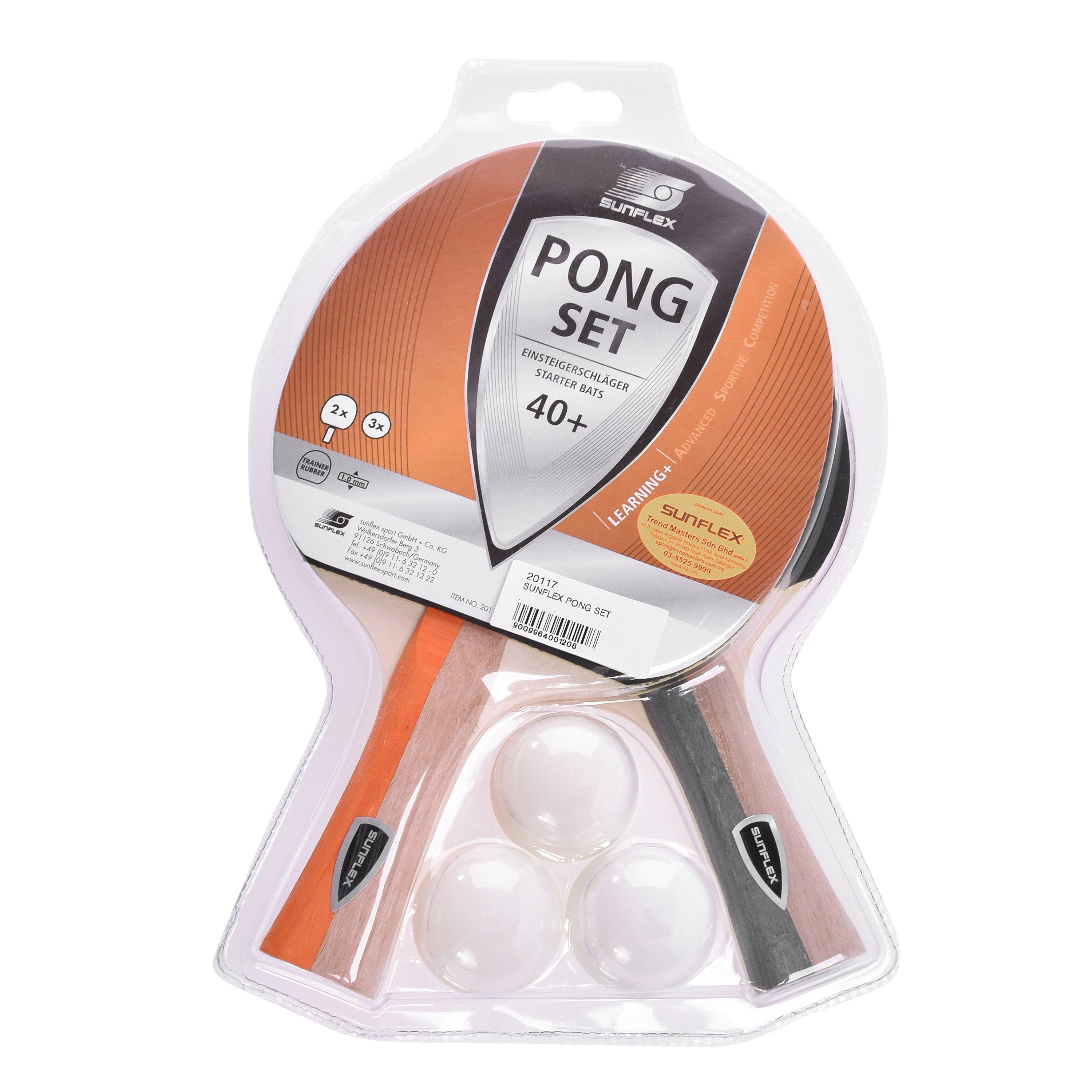 Sunflex | Sunflex Pong Set | Table Tennis Sets | Sports Direct MY