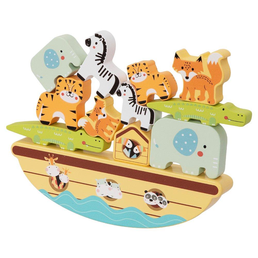 Tooky Toy | Wooden Animal Stacking Game | Educational Toys | FRASERS