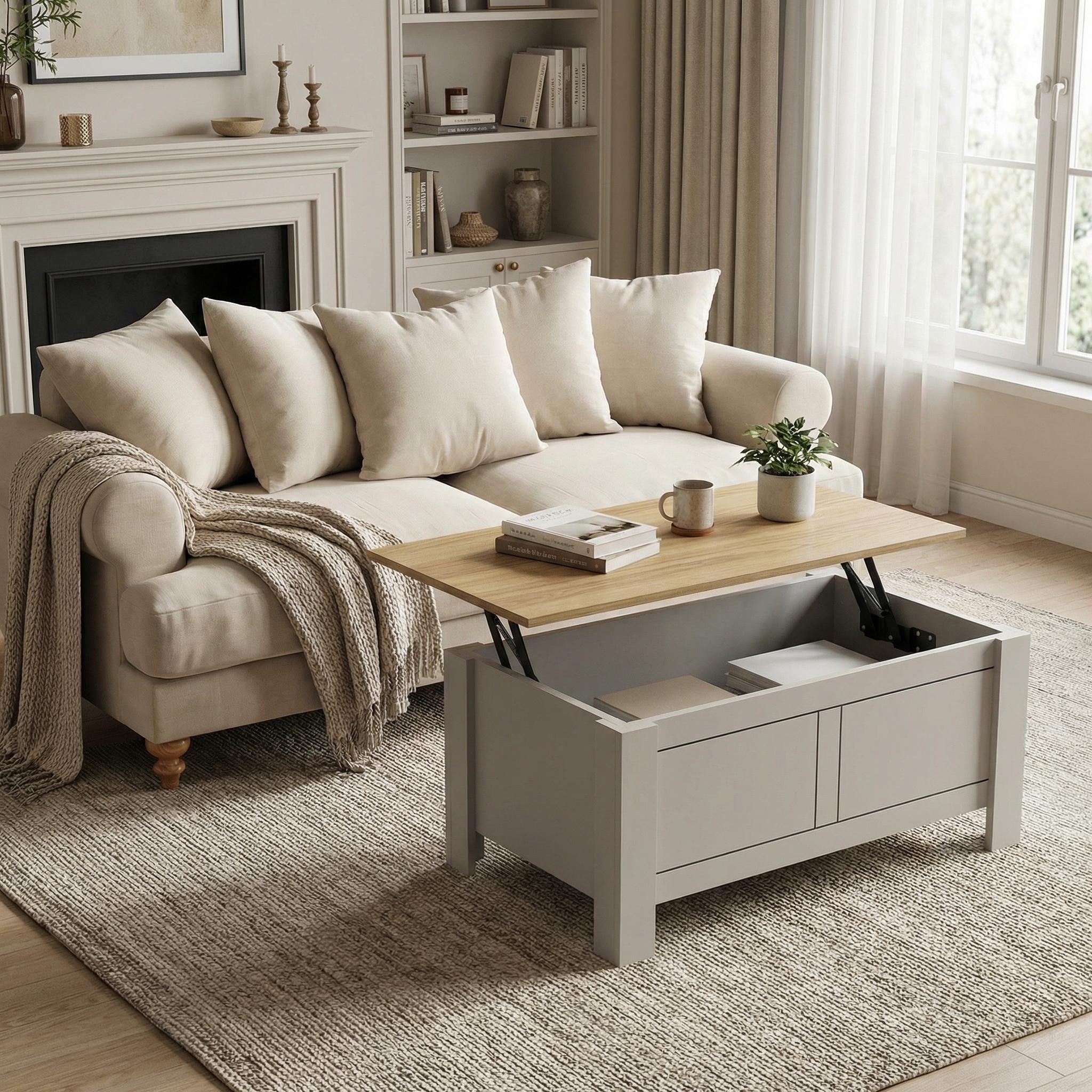 Jack Wills Sherbourne Lift Top Coffee Table | FRASERS