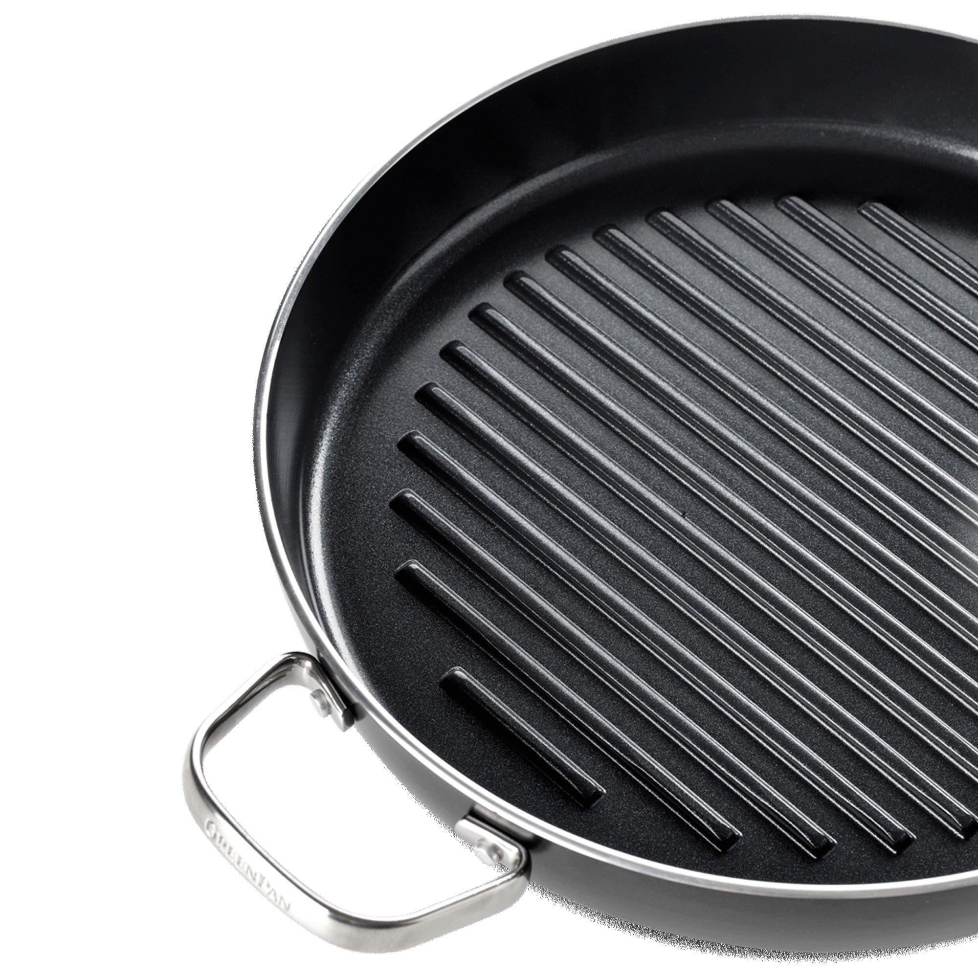 Green Pan Round Ceramic Non-Stick Diamond Reinforced Stainless Steel ...