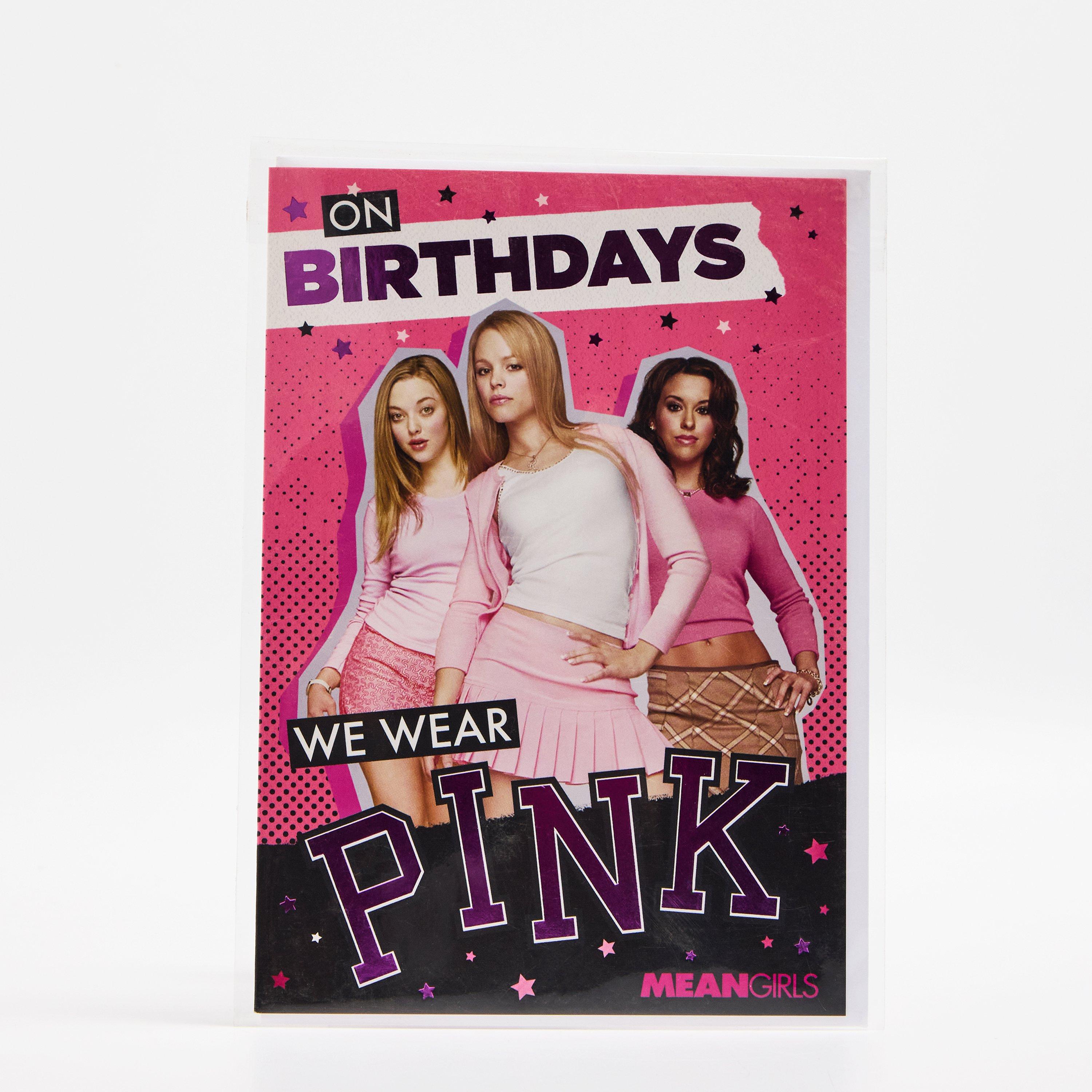 Mean Girls | GAME Meangirls Birthday Card | Greeting Cards | Sports Direct