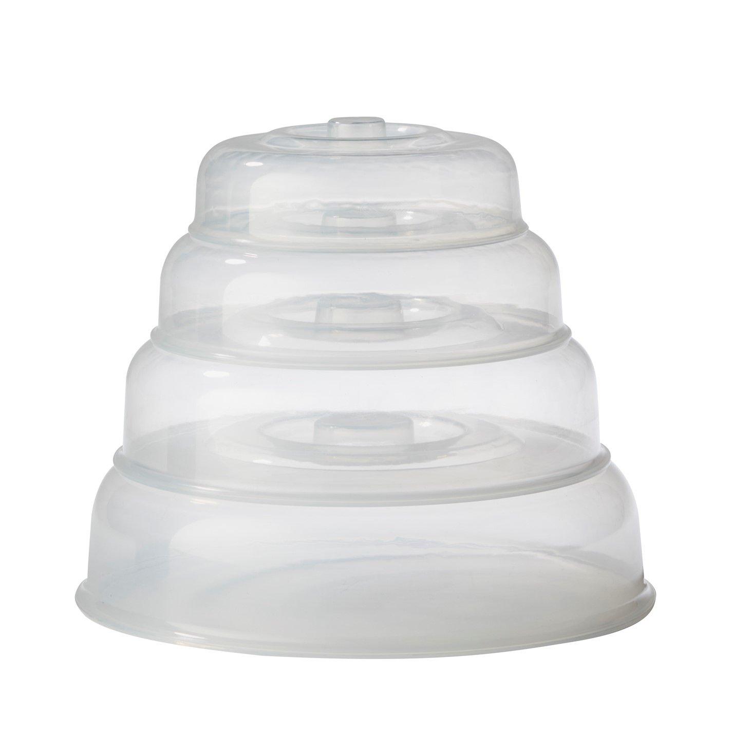 Homelife | Set of 4 Vented Microwave Covers | Cooking Pots | Sports Direct