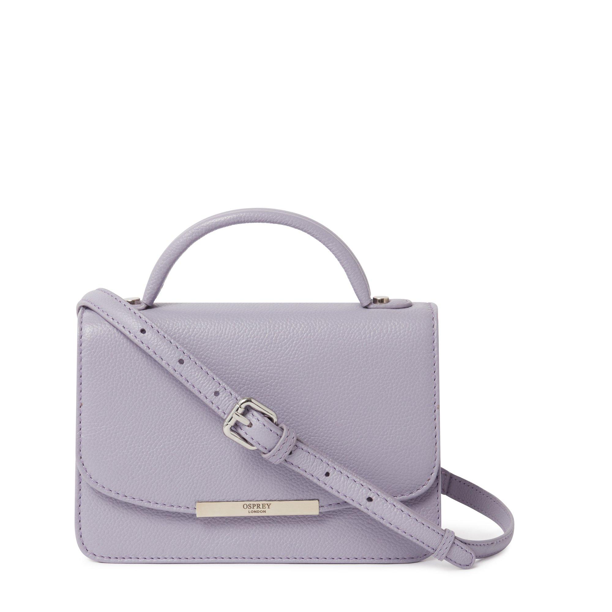 Osprey London | Women's Molly Leather Top Handle Bag | Top Handle Bags ...