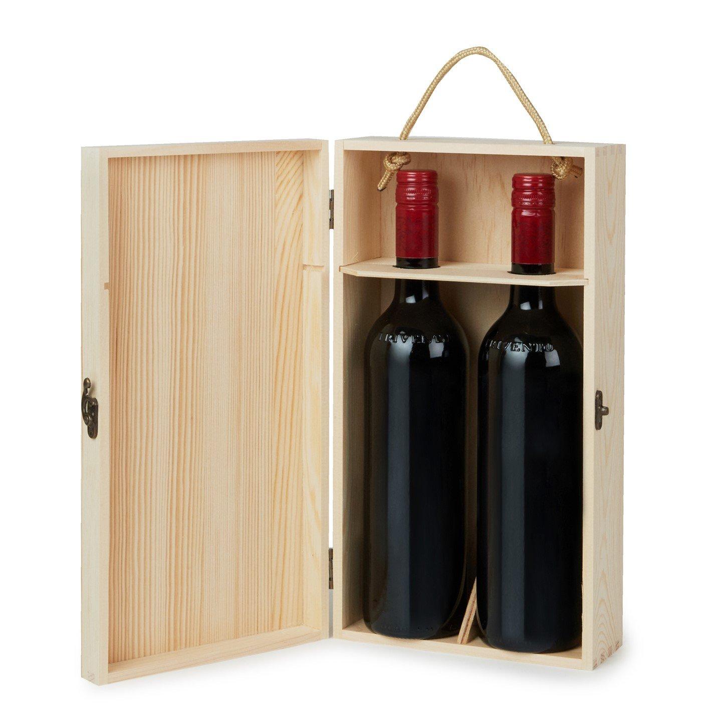 Studio Wooden Duo Wine Box | FRASERS
