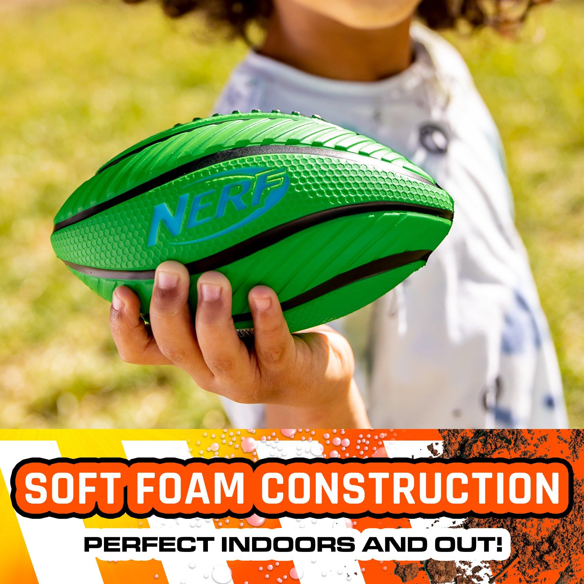 Nerf | Spiral Grip Foam American Football | American Footballs | Sports ...