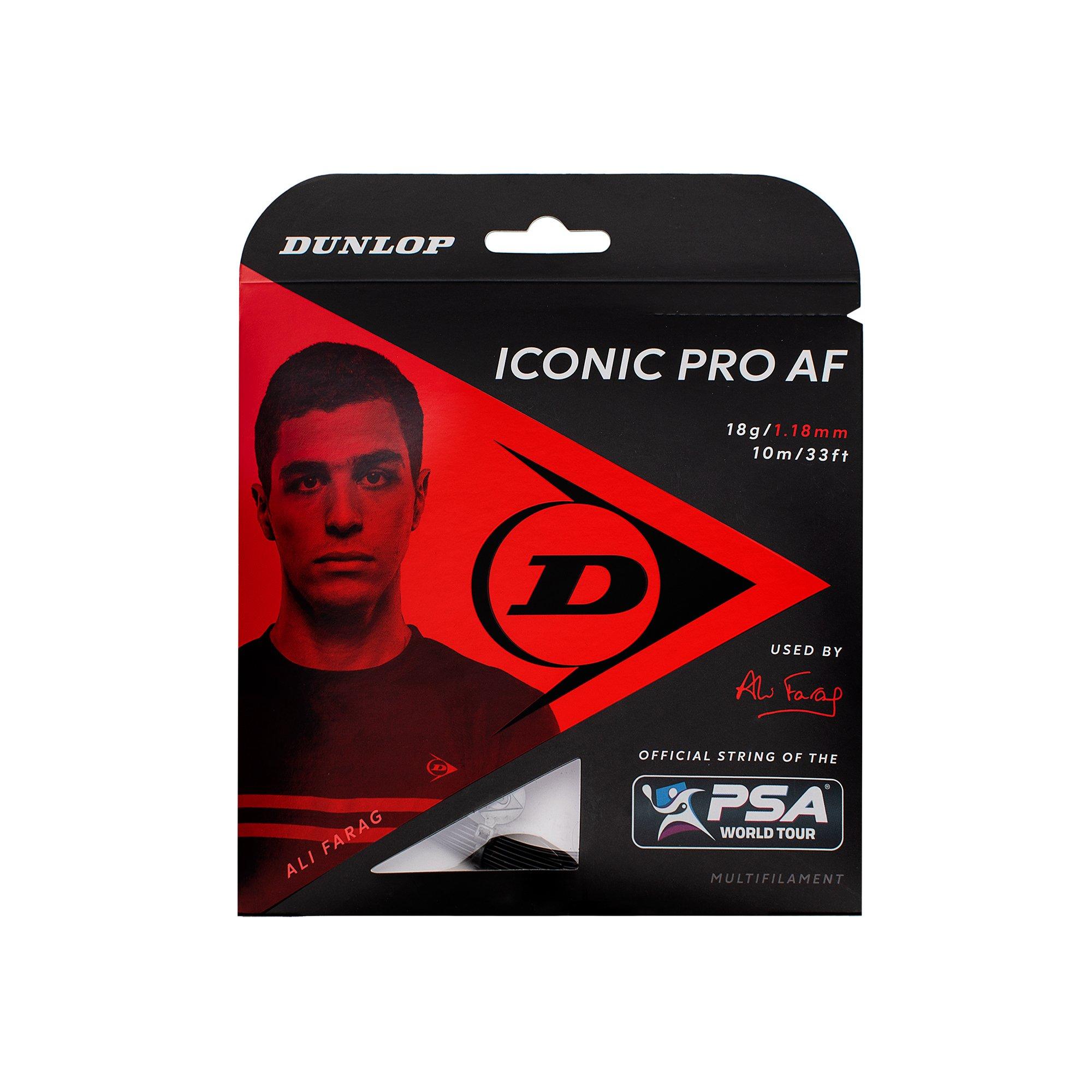 Dunlop | Iconic Pro 18g Squash Racket Strings | Squash Racket Strings ...