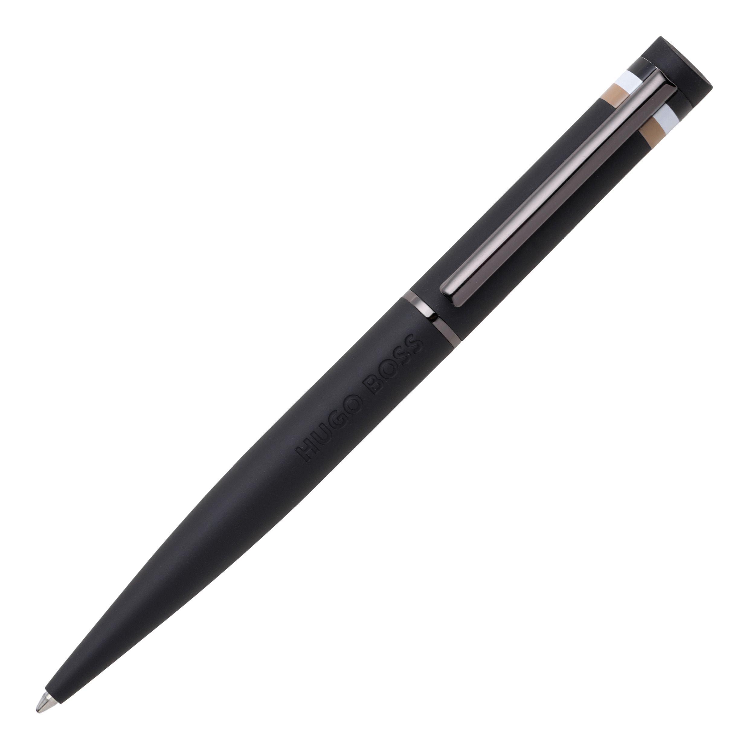 Boss | Men's Hugo Loop Black Iconic Pen, Optimal Writing Experience ...