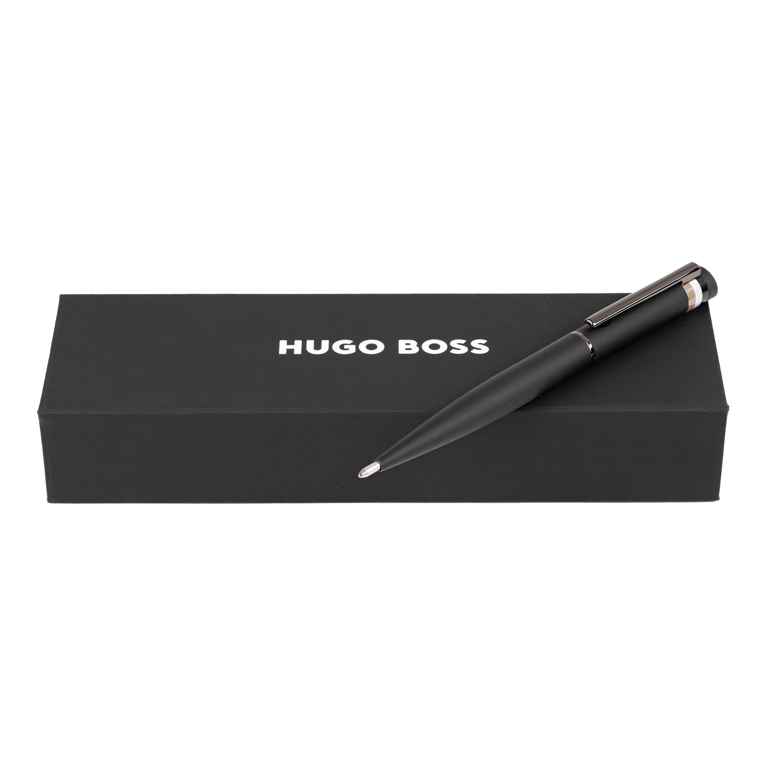 Boss | Men's Hugo Loop Black Iconic Pen, Optimal Writing Experience ...