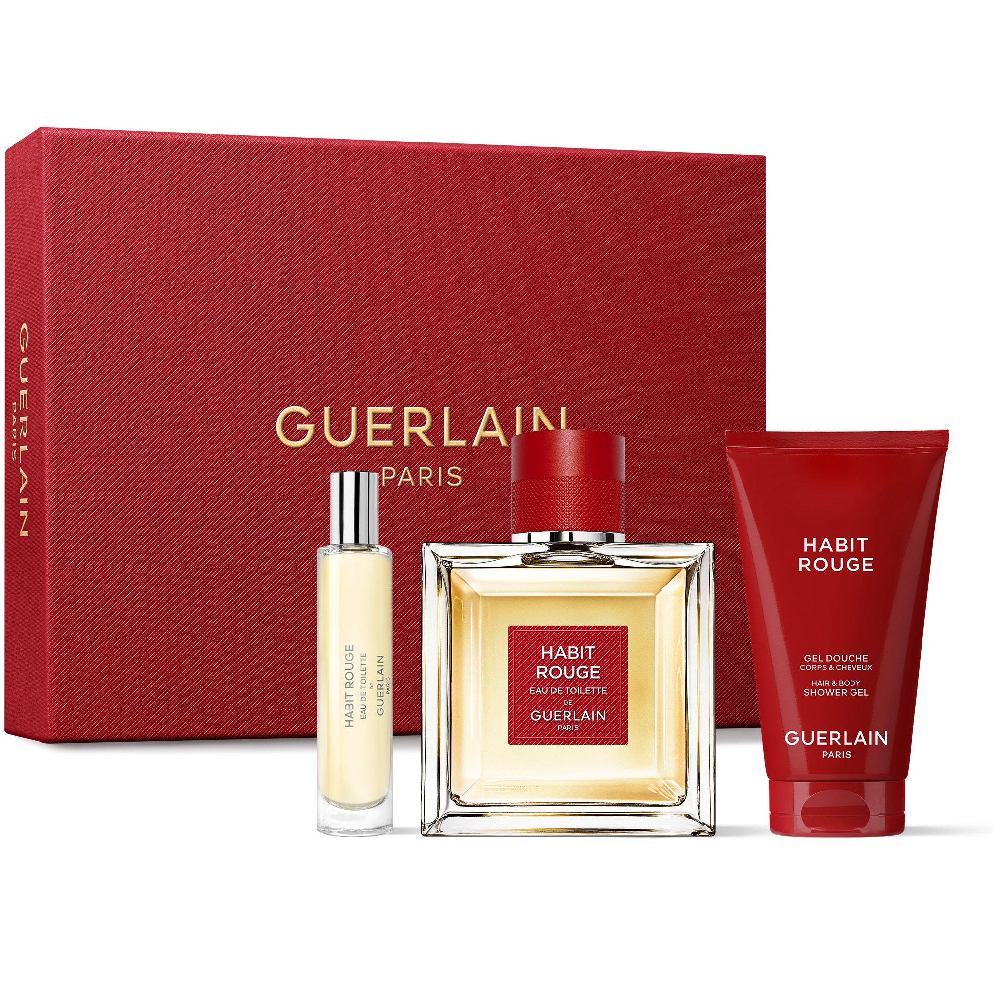 Guerlain | Habit Rouge de Guerlain Paris - Eau de Toilette Gift Set ...