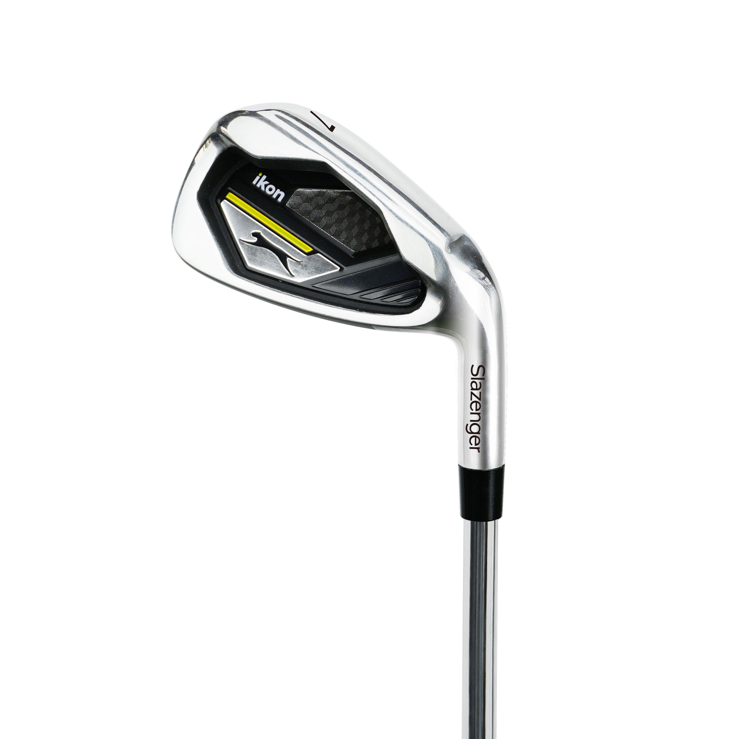 Slazenger IKON Steel Iron Shaft Right Hand & Left Hand Golf Club Mens ...