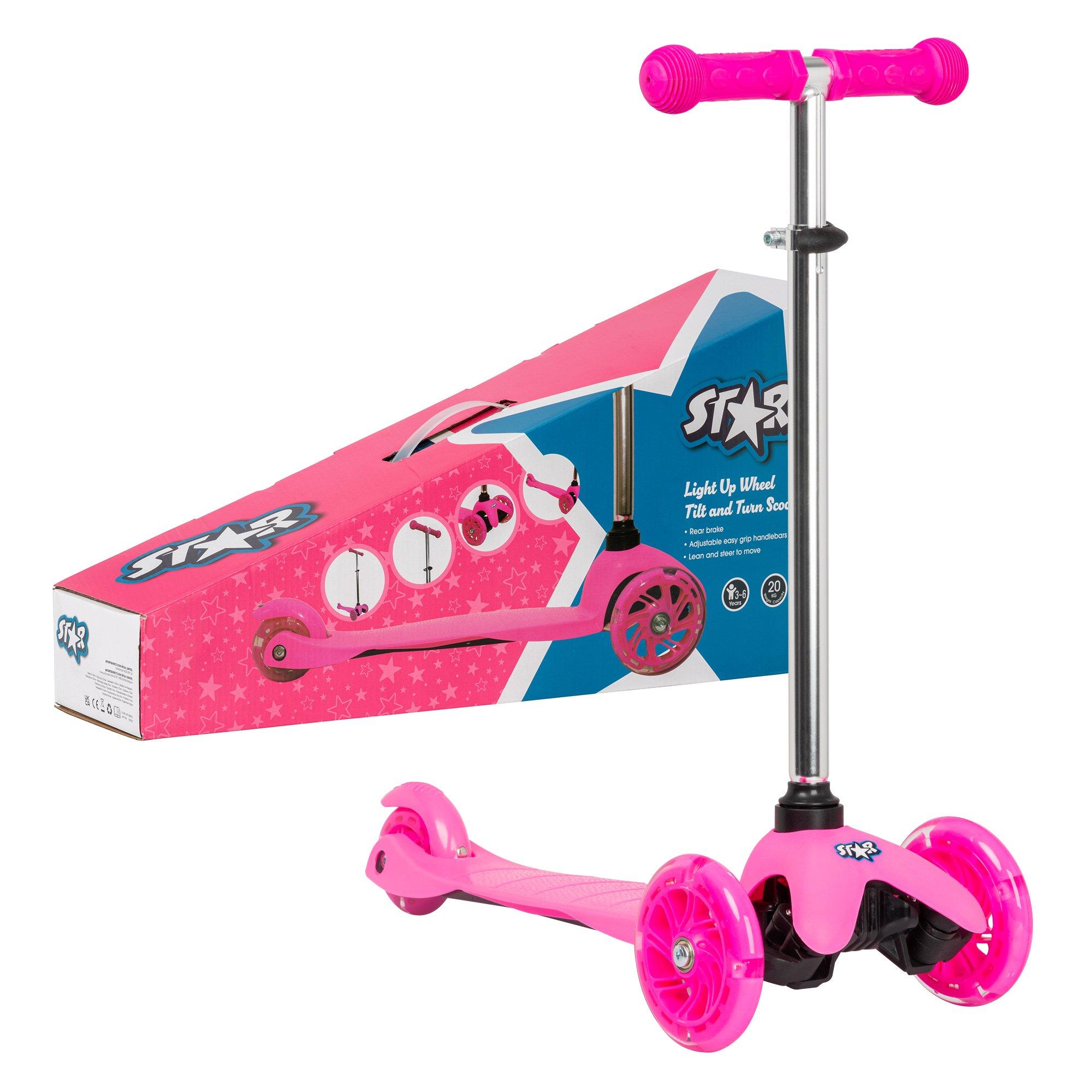 Star Light Up Tri-Scooter Children | FRASERS