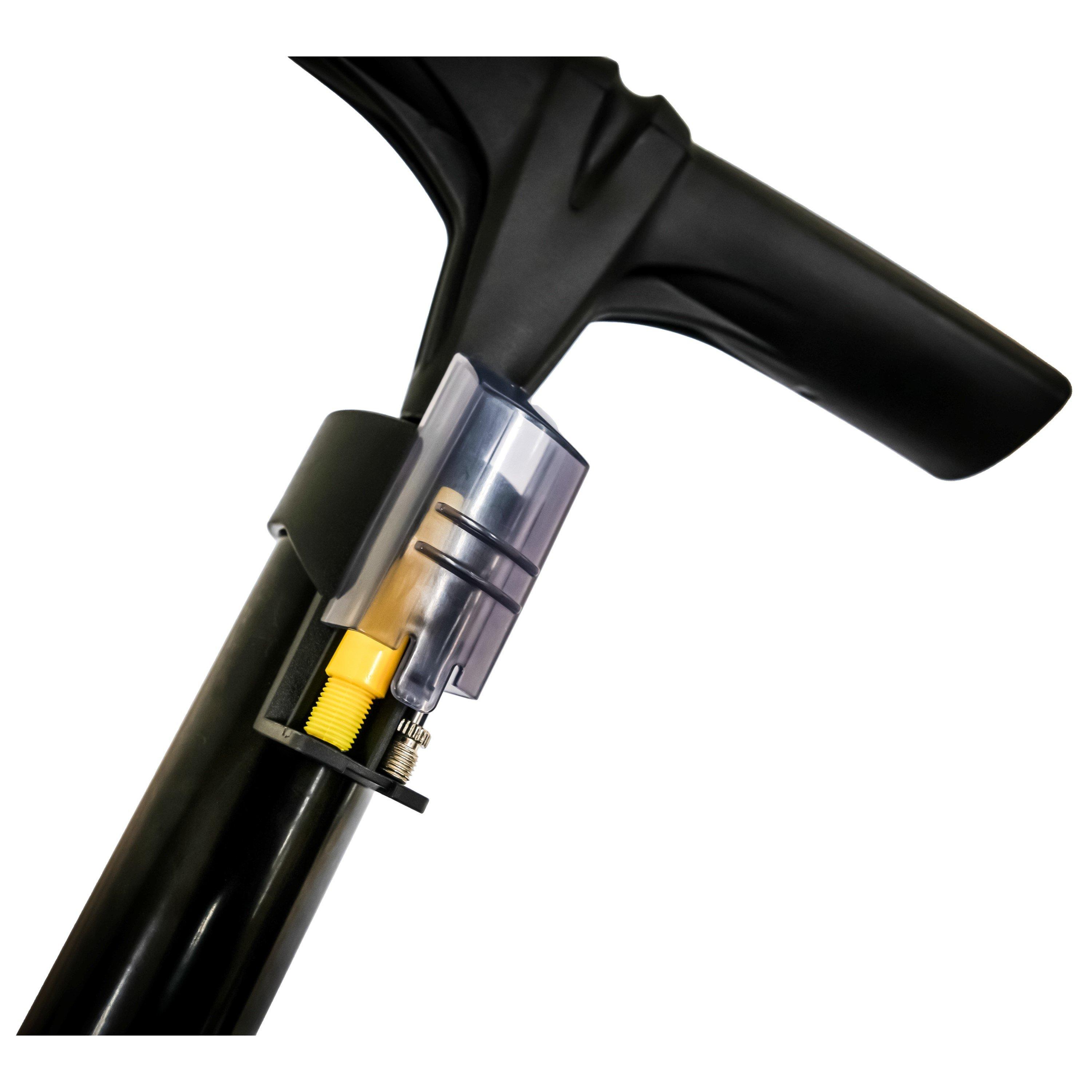 Pinnacle Metal Floor Pump | Sports Direct