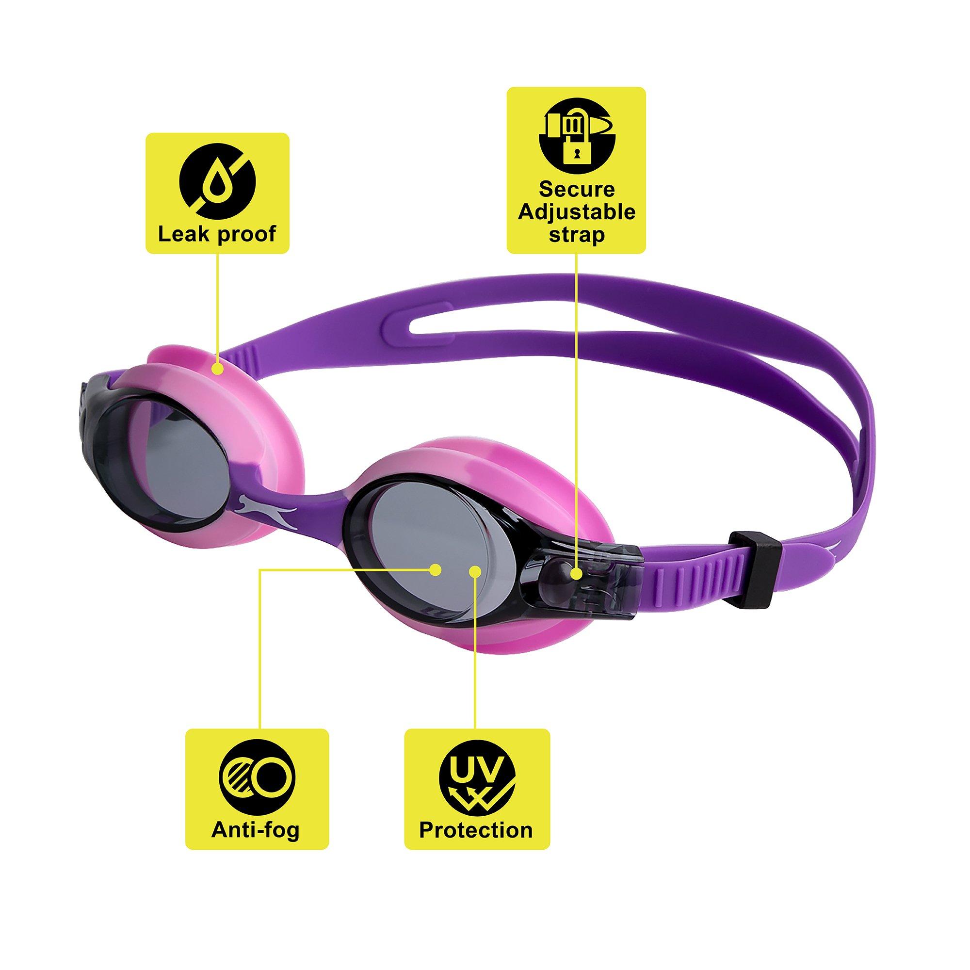 Slazenger | Edge Swimming Goggles Junior | Training Goggles | Sports Direct