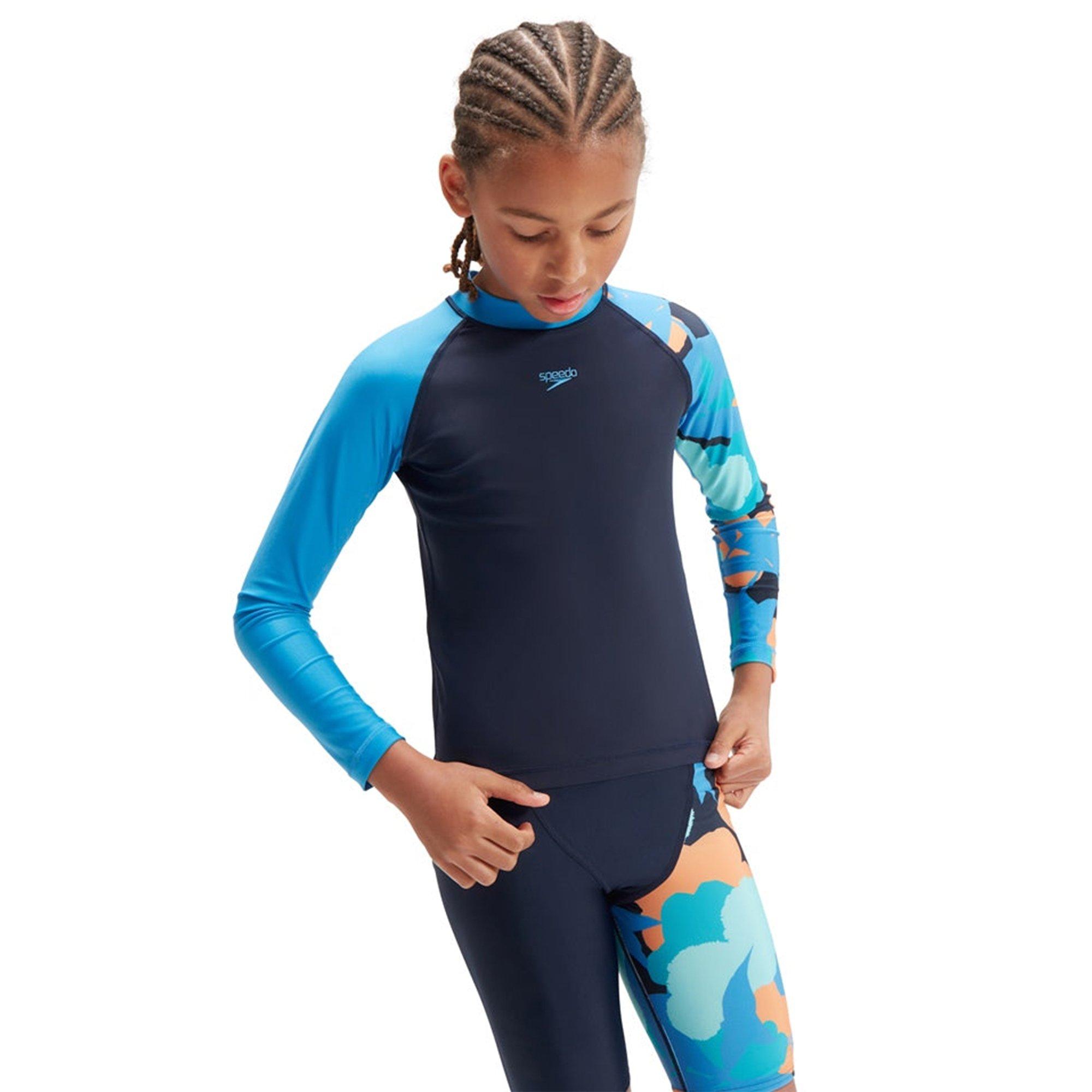 Speedo | Printed Long Sleeve Boys Rash Top | Rash Vests | Sports Direct MY