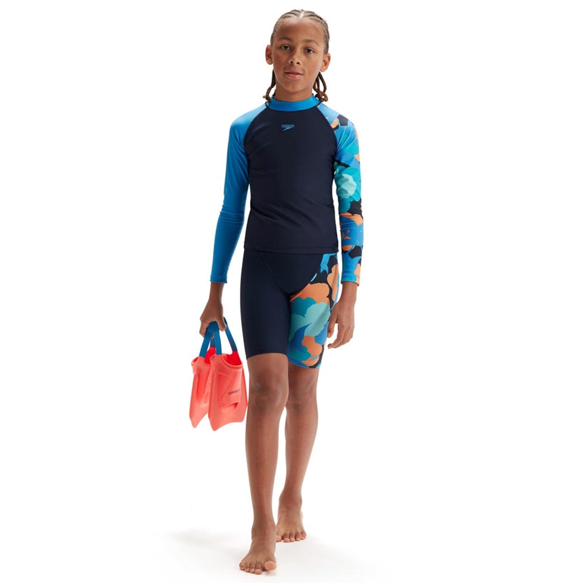 Speedo | Printed Long Sleeve Boys Rash Top | Rash Vests | Sports Direct MY