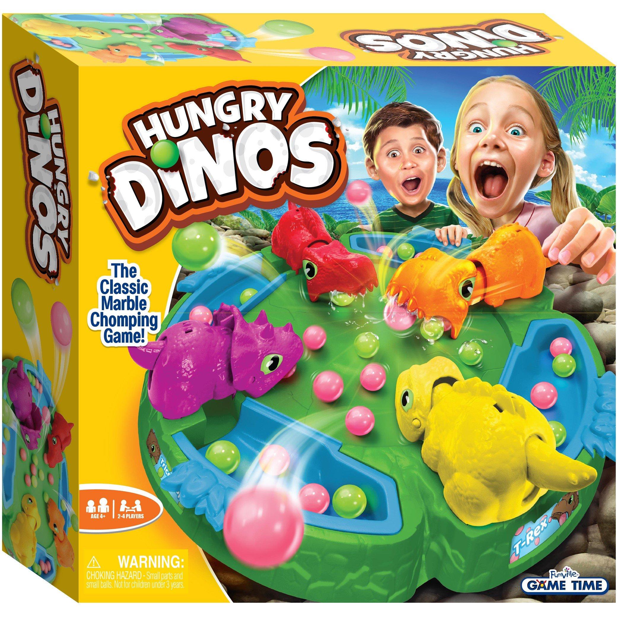FunVille Hungry Hungry Dinos Board Game | Sports Direct