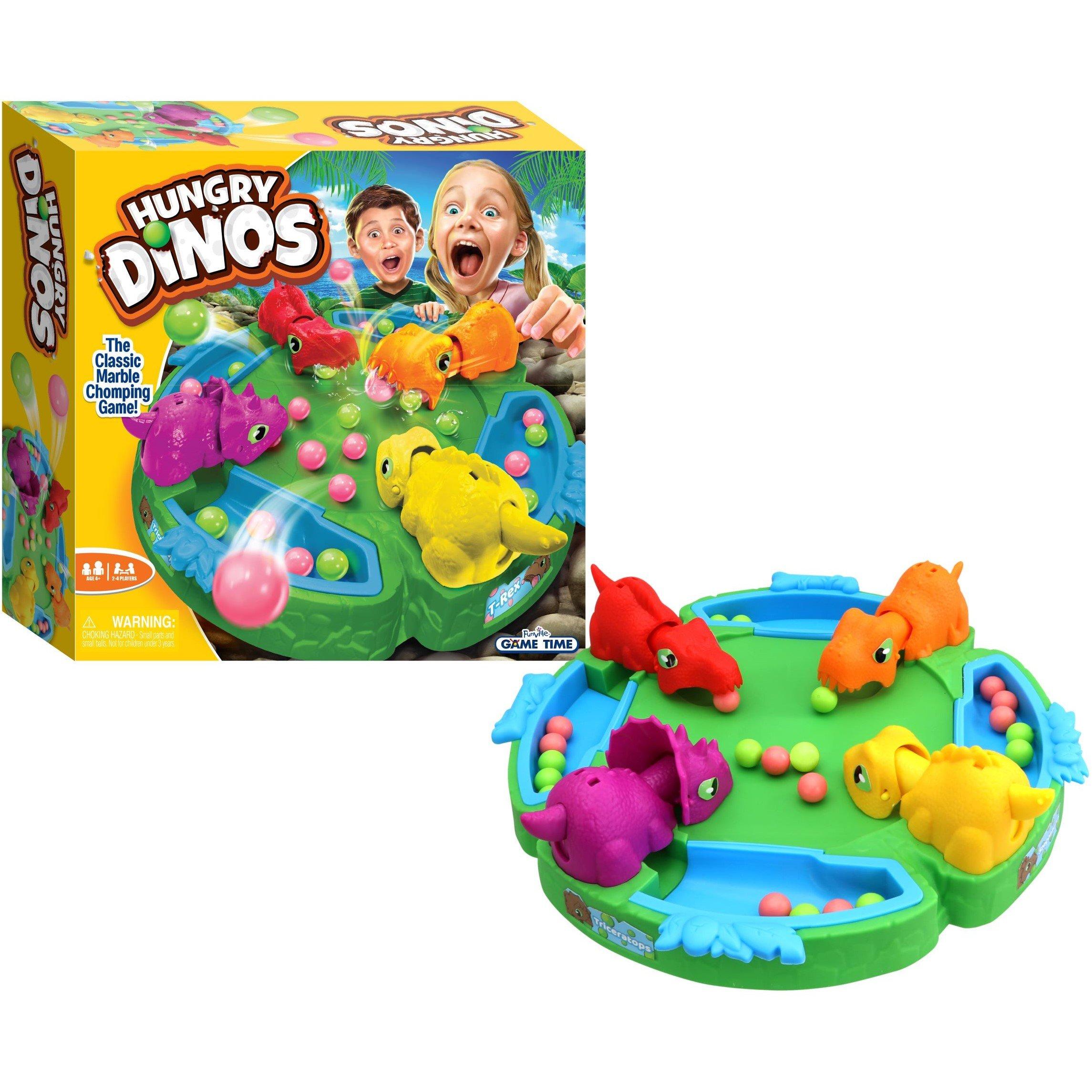 FunVille Hungry Hungry Dinos Board Game | Sports Direct