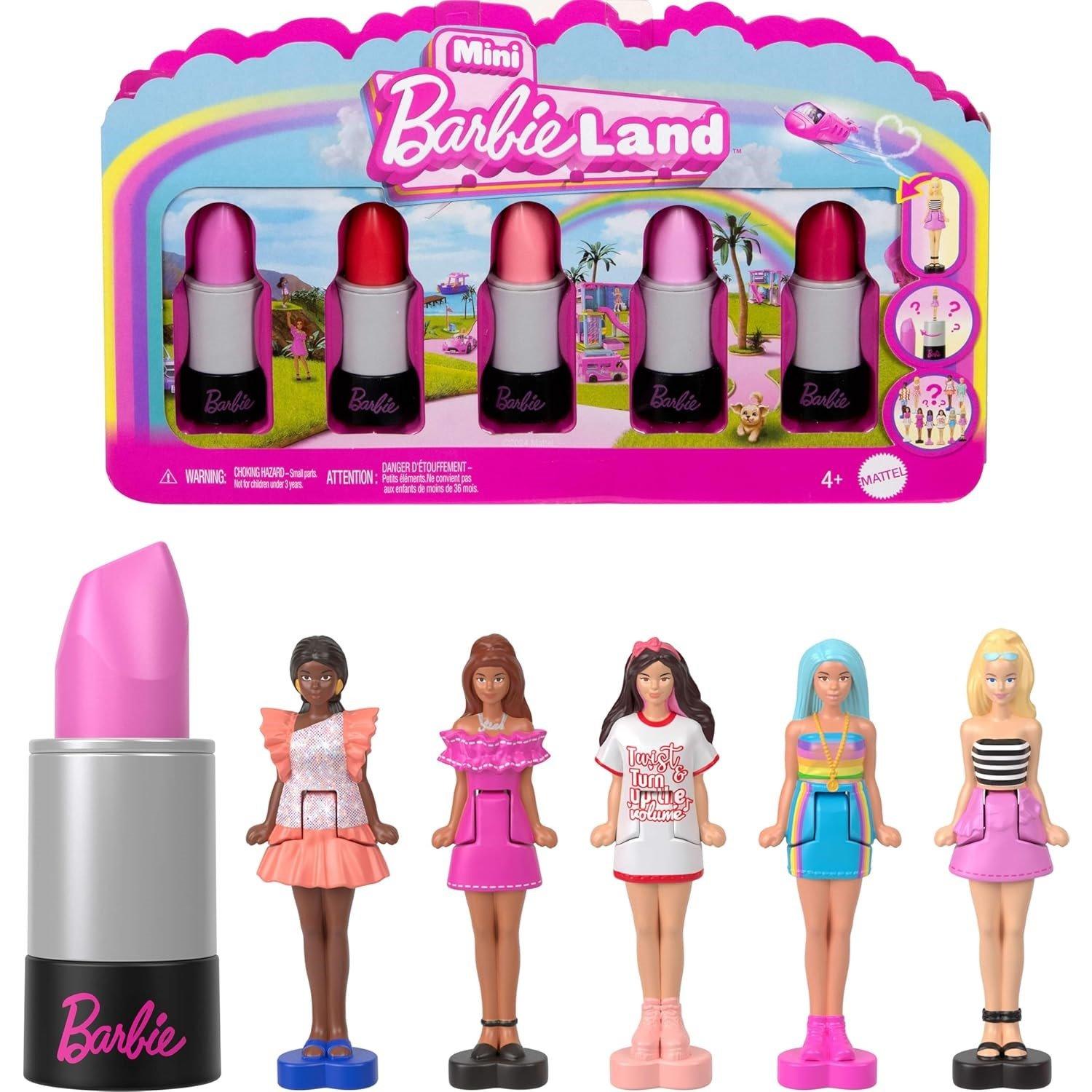 Barbie Mini Barbie Land 5-Pack Fashionistas Dolls | FRASERS