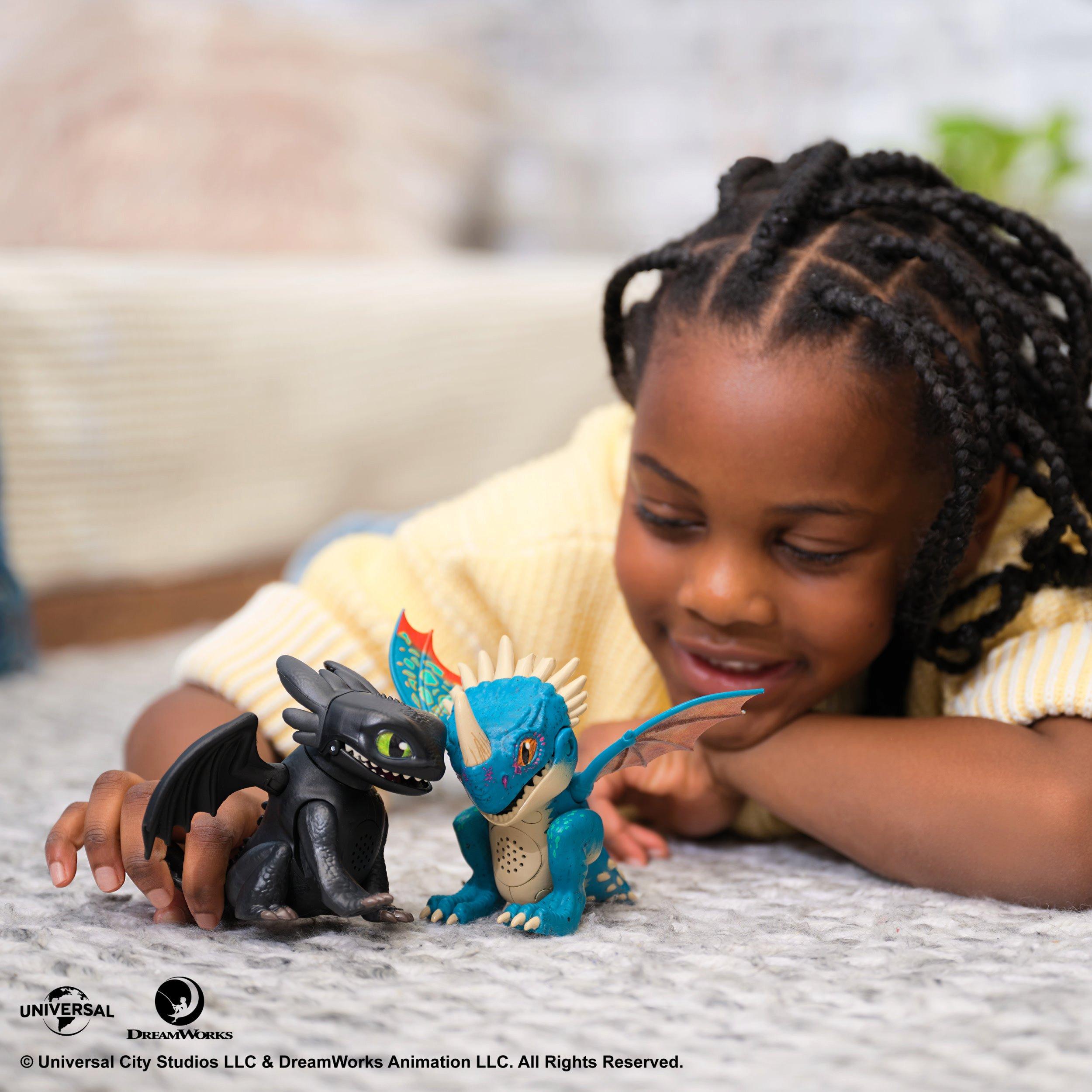 HTTYD | to Train Your Dragon Roaring Minis Toothless | Animal Toys ...