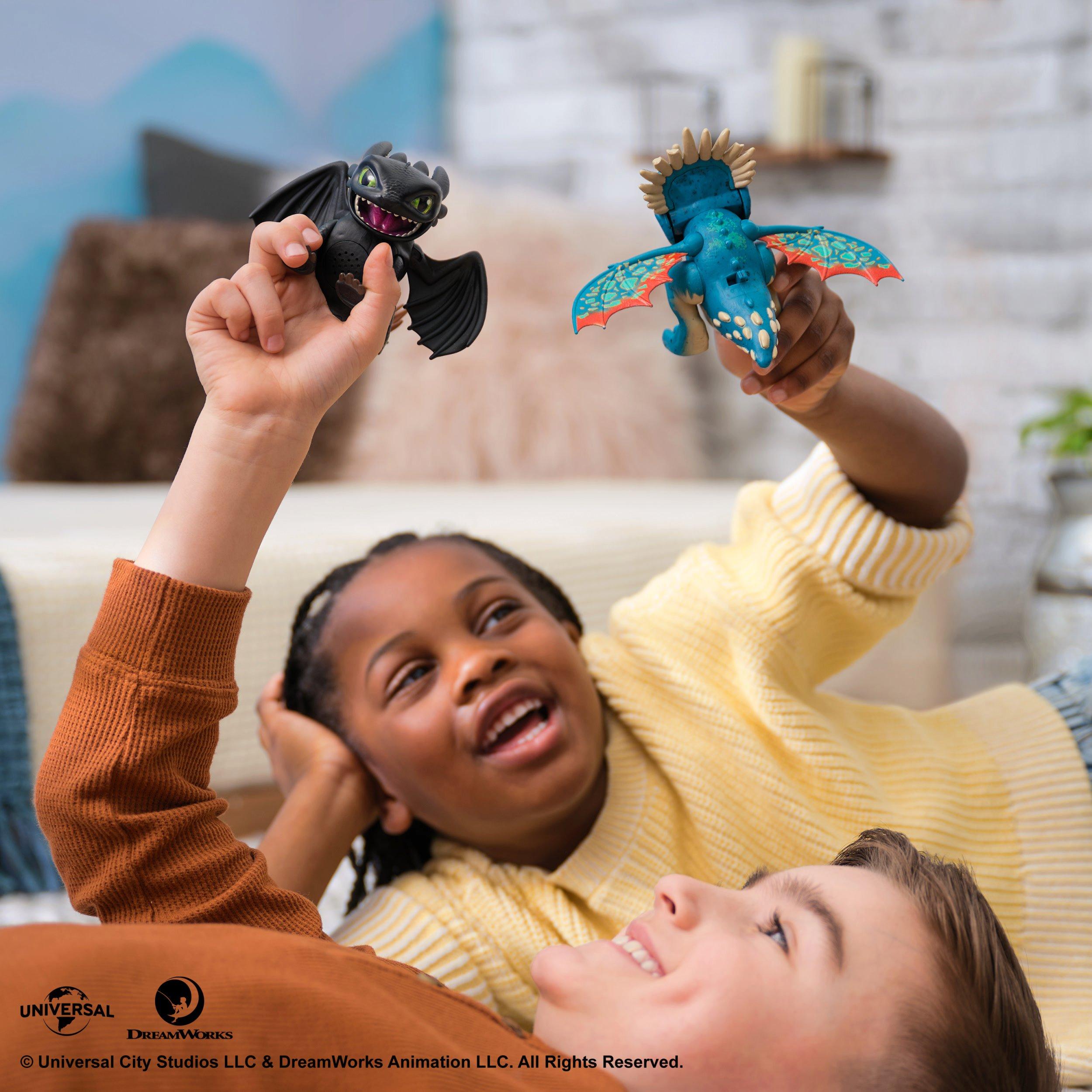 HTTYD Train Your Dragon Roaring Minis Deadly Nadder | Sports Direct