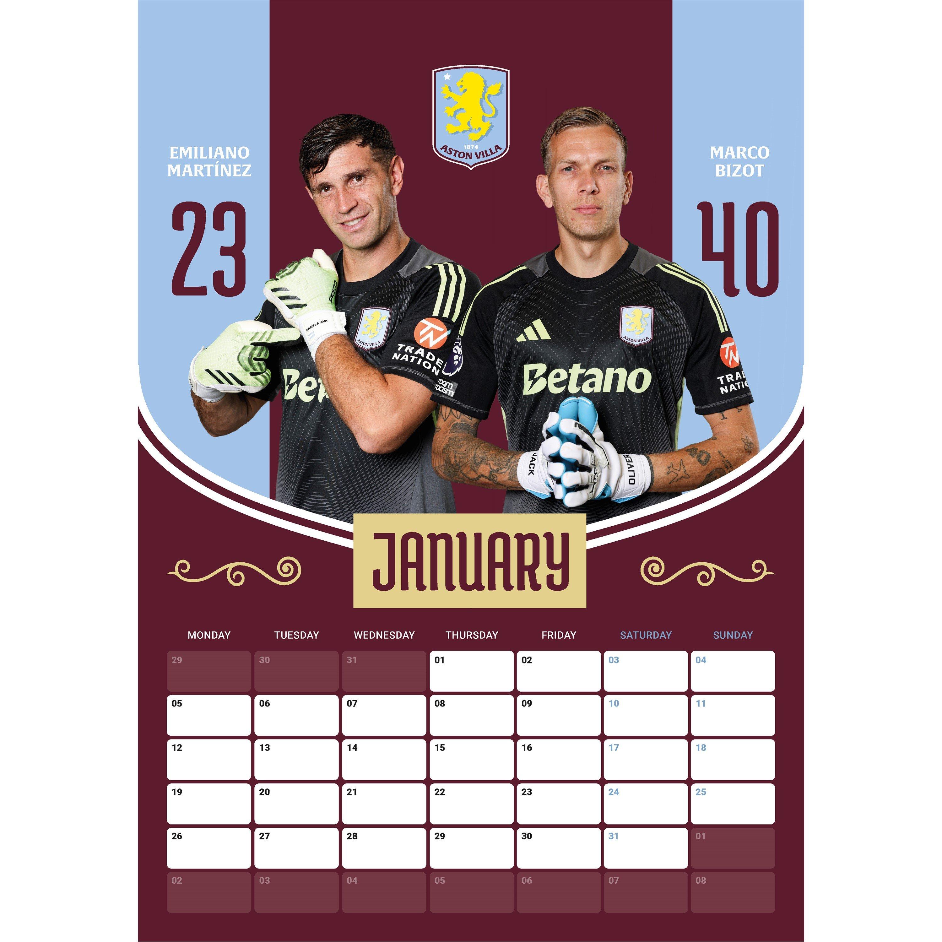 Grange | Wanderers 2026 Calendar | Calendars | FRASERS