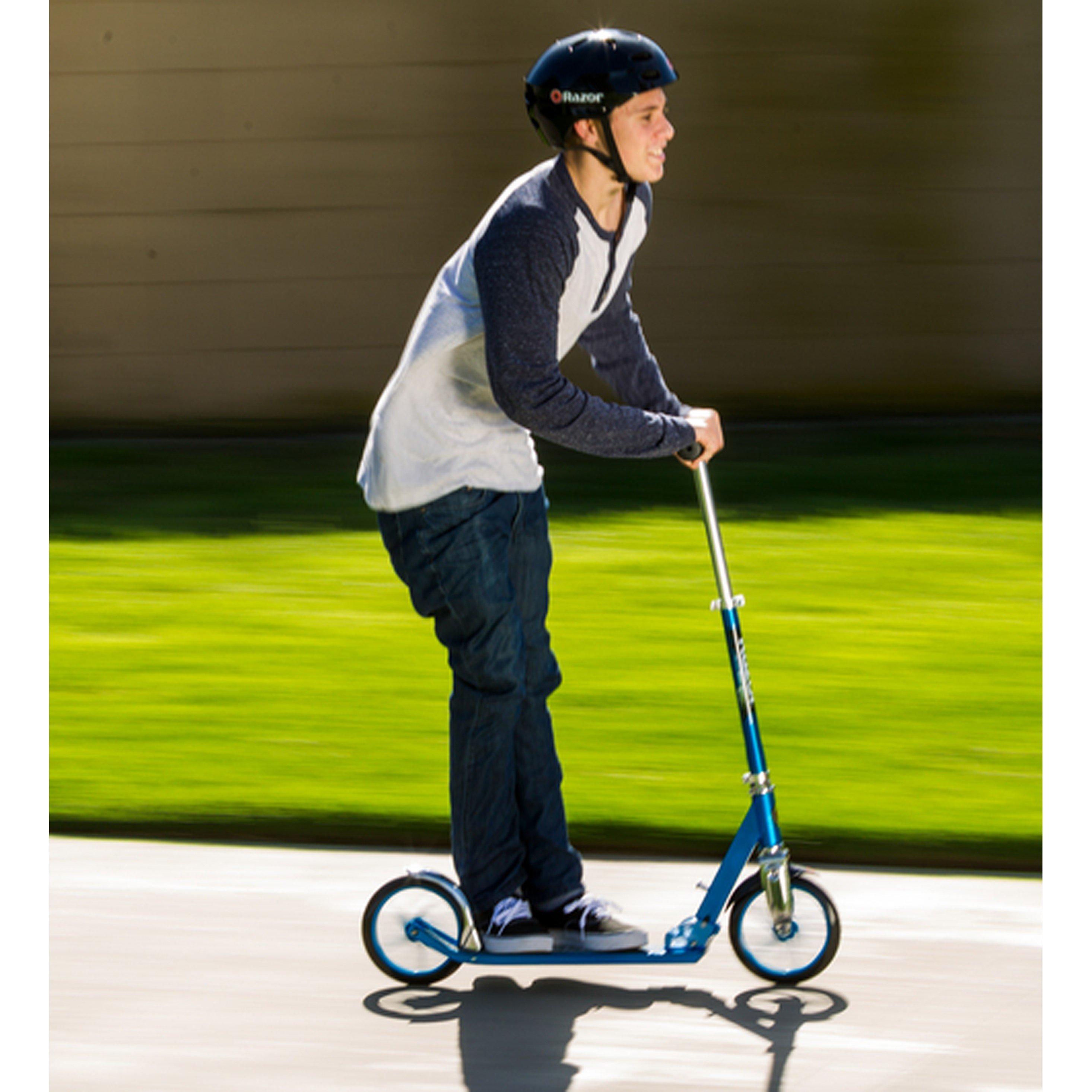 Razor A5 LUX Scooter - Blue | Sports Direct