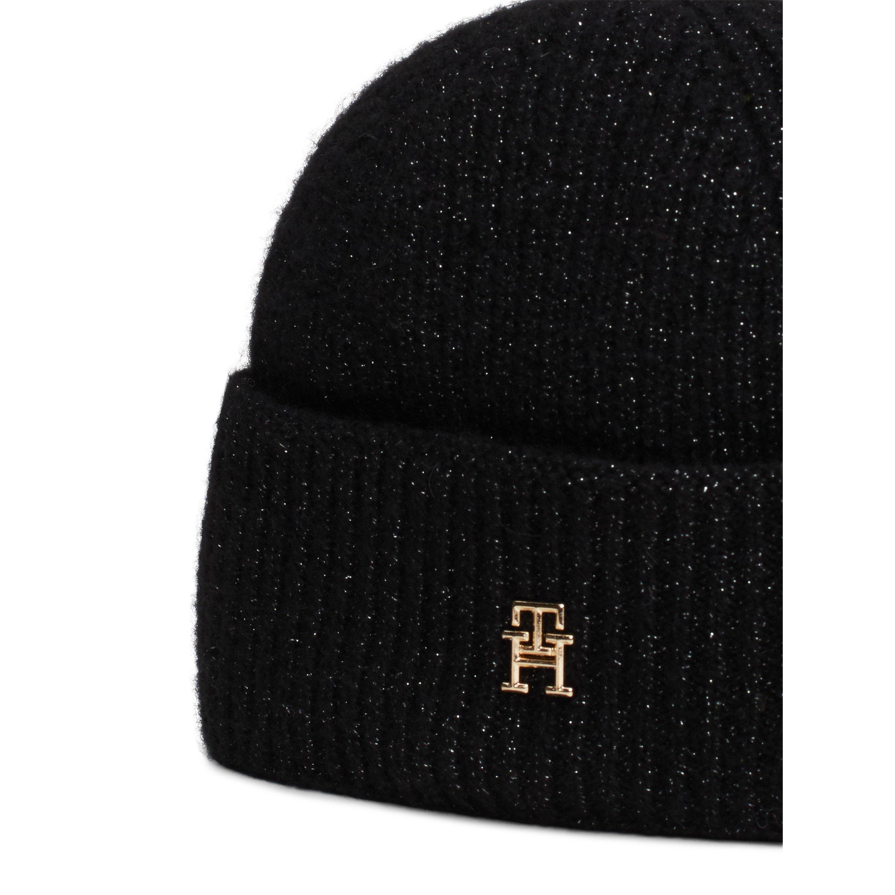 Black tommy hilfiger beanie store