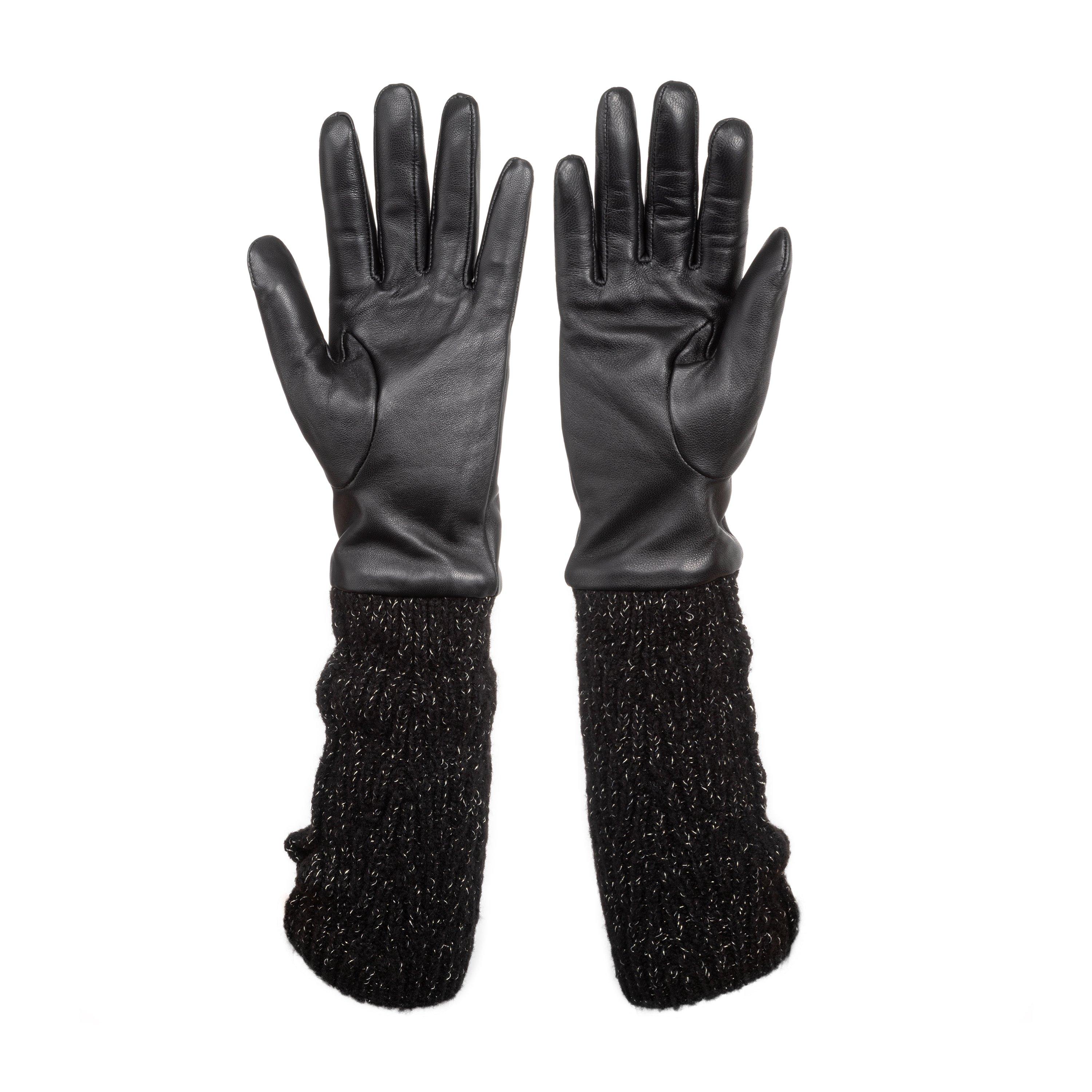 Biba | Biba Knitted Leather Gloves | Leather Gloves | FRASERS