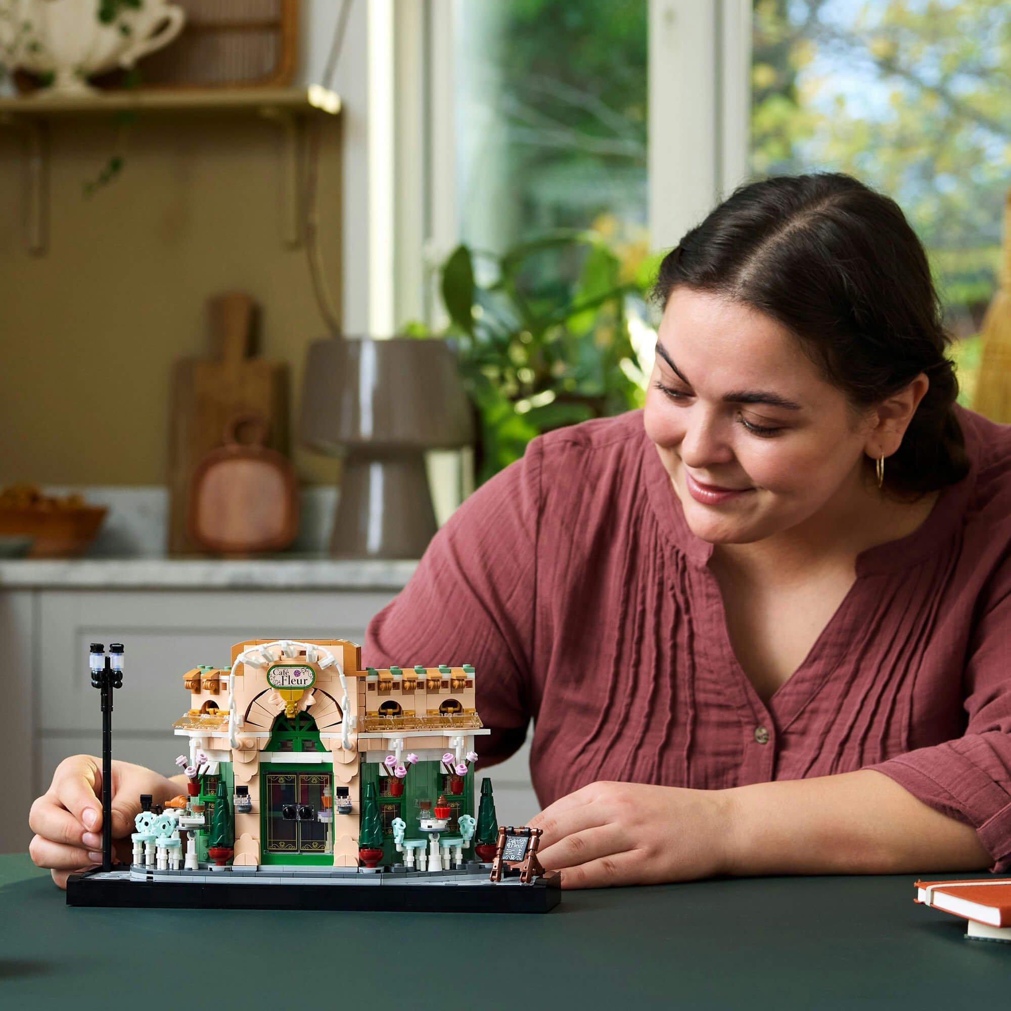 LEGO | LEGO Icons 10362 French Cafe Building Set for Adults | Lego ...